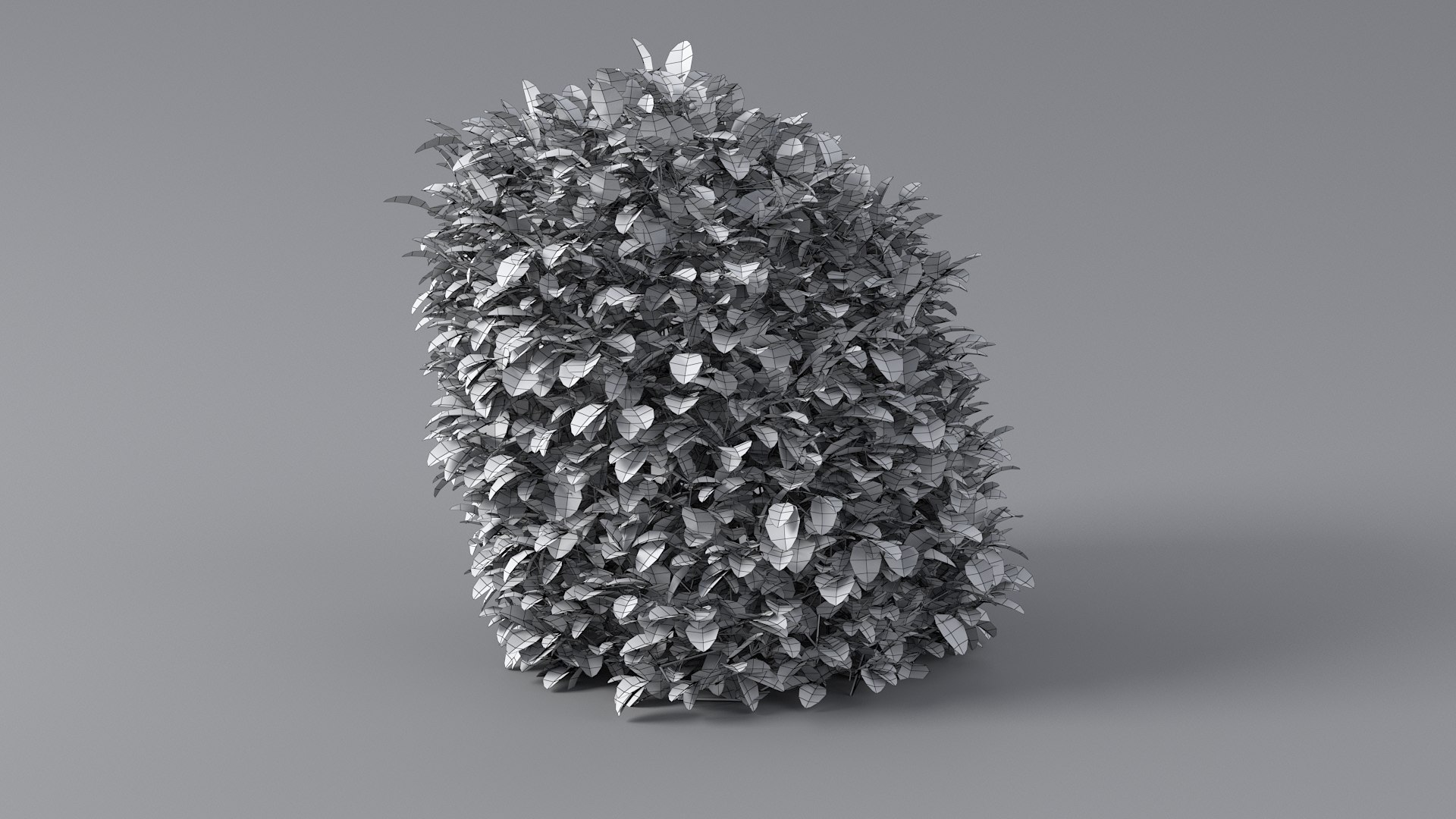 Cartoon Bush 17 Model - TurboSquid 1941443