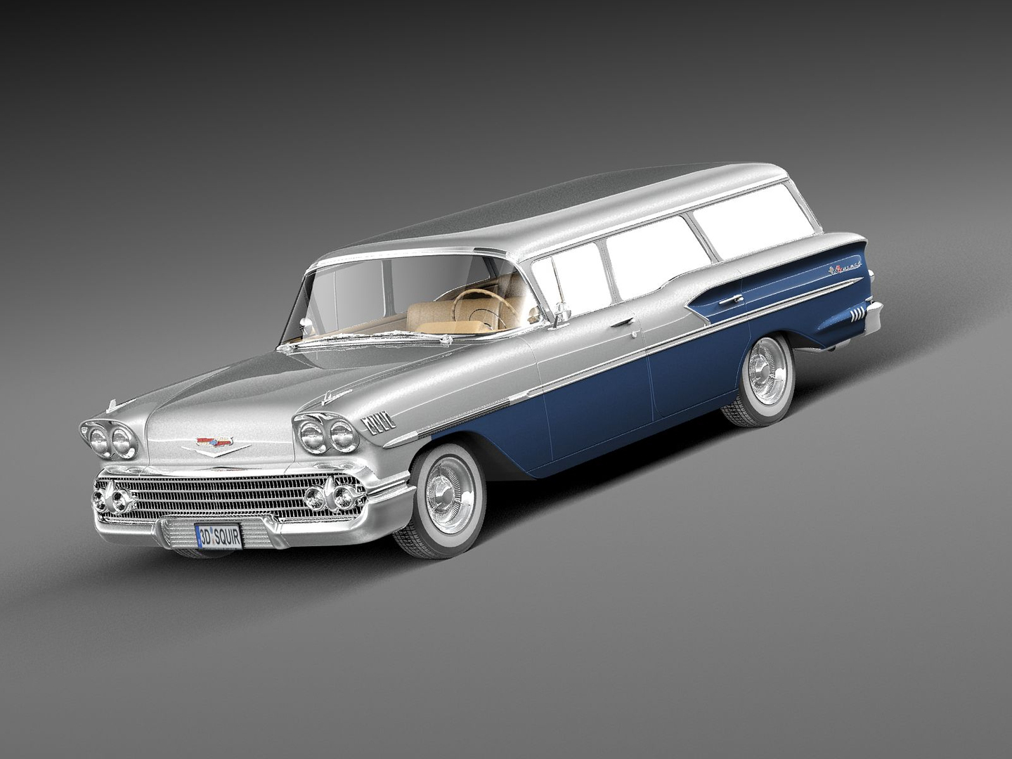 Chevrolet Nomad 1958 58 C4d