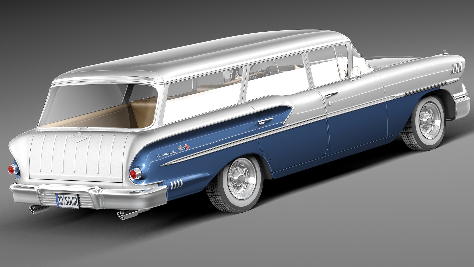 Chevrolet Nomad 1958 58 C4d
