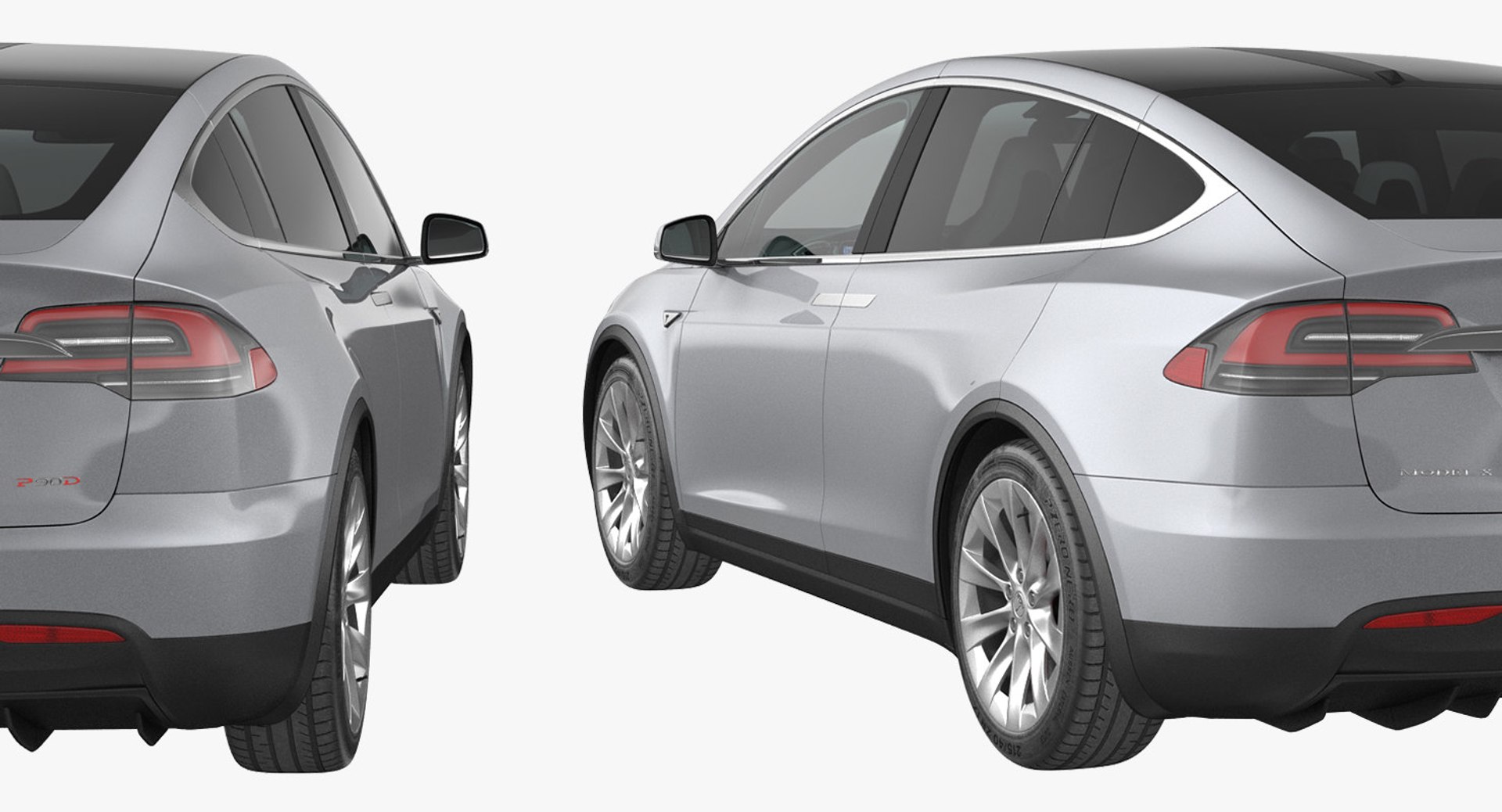 Tesla cars 2 s 3D model - TurboSquid 1284029