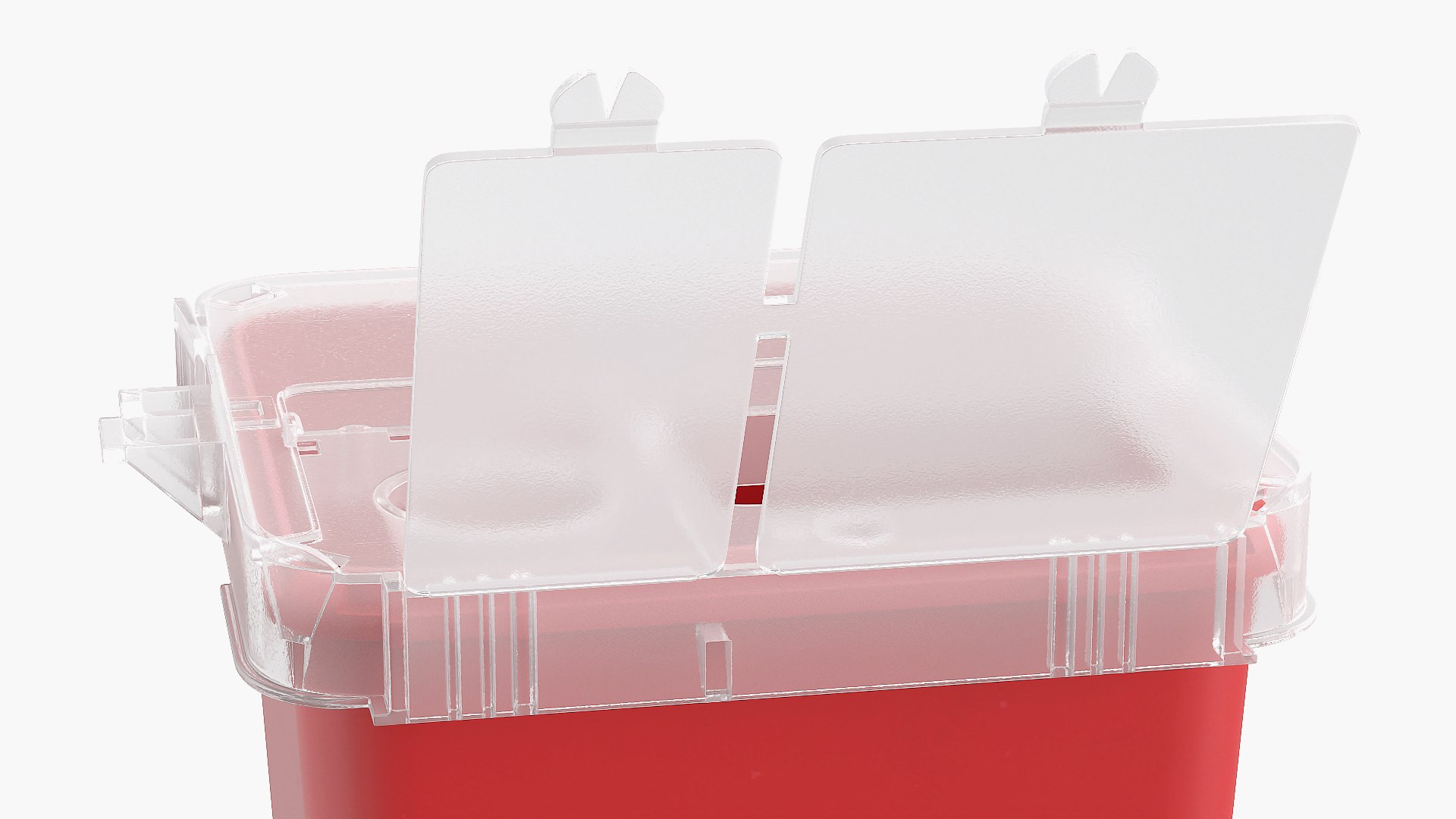 Laboratory Sharps Container Open 3D Model - TurboSquid 2322891