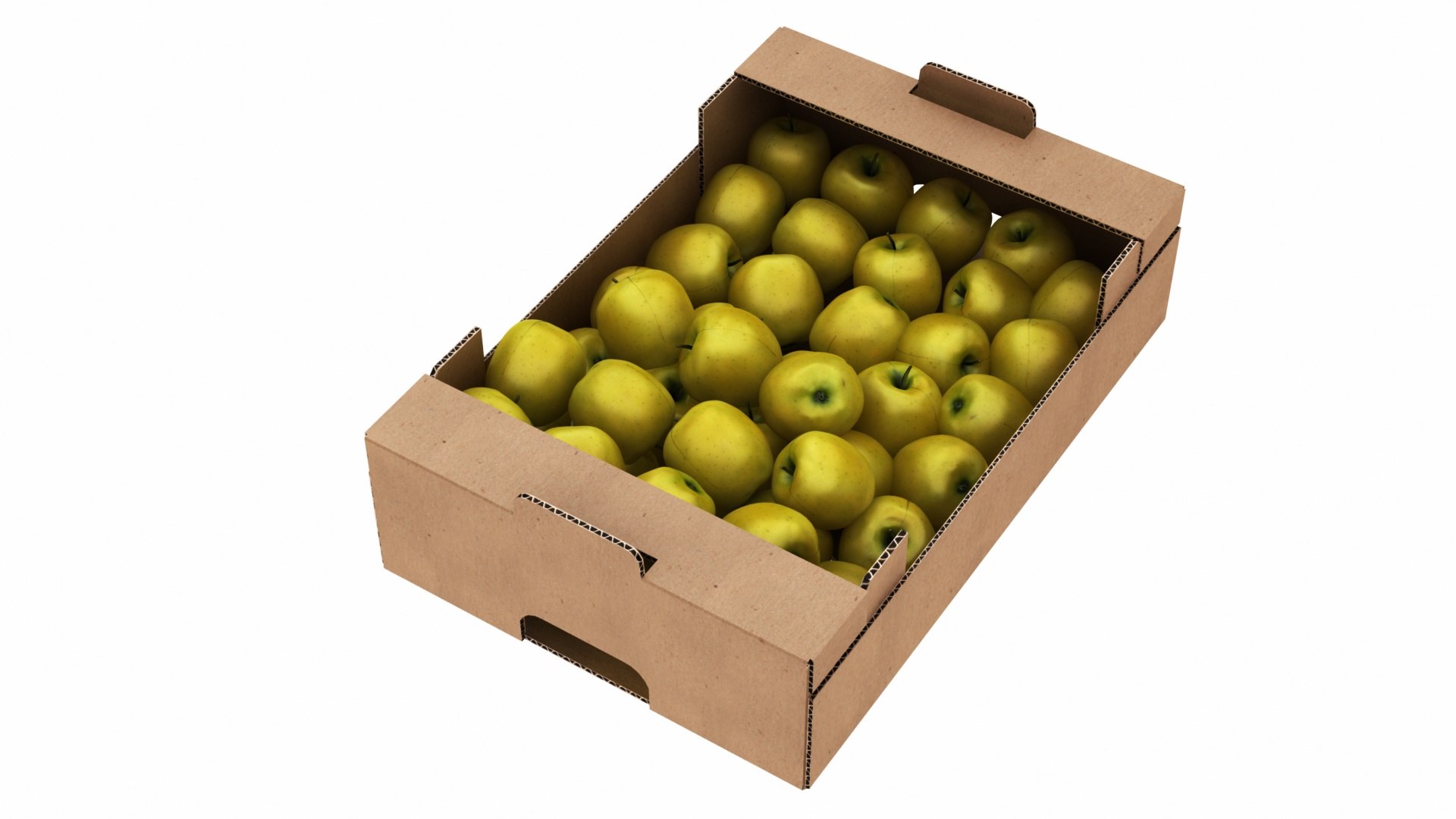 Fruit cardboard box 1 3D model - TurboSquid 1540594