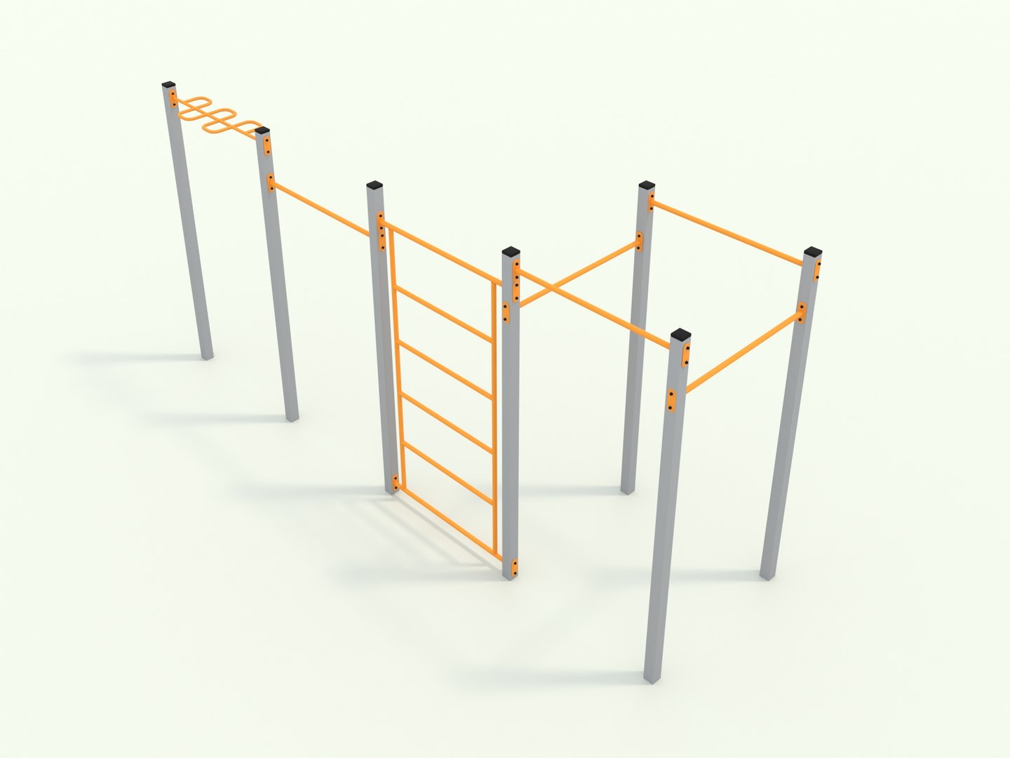 Workout Bar Model - TurboSquid 1238903