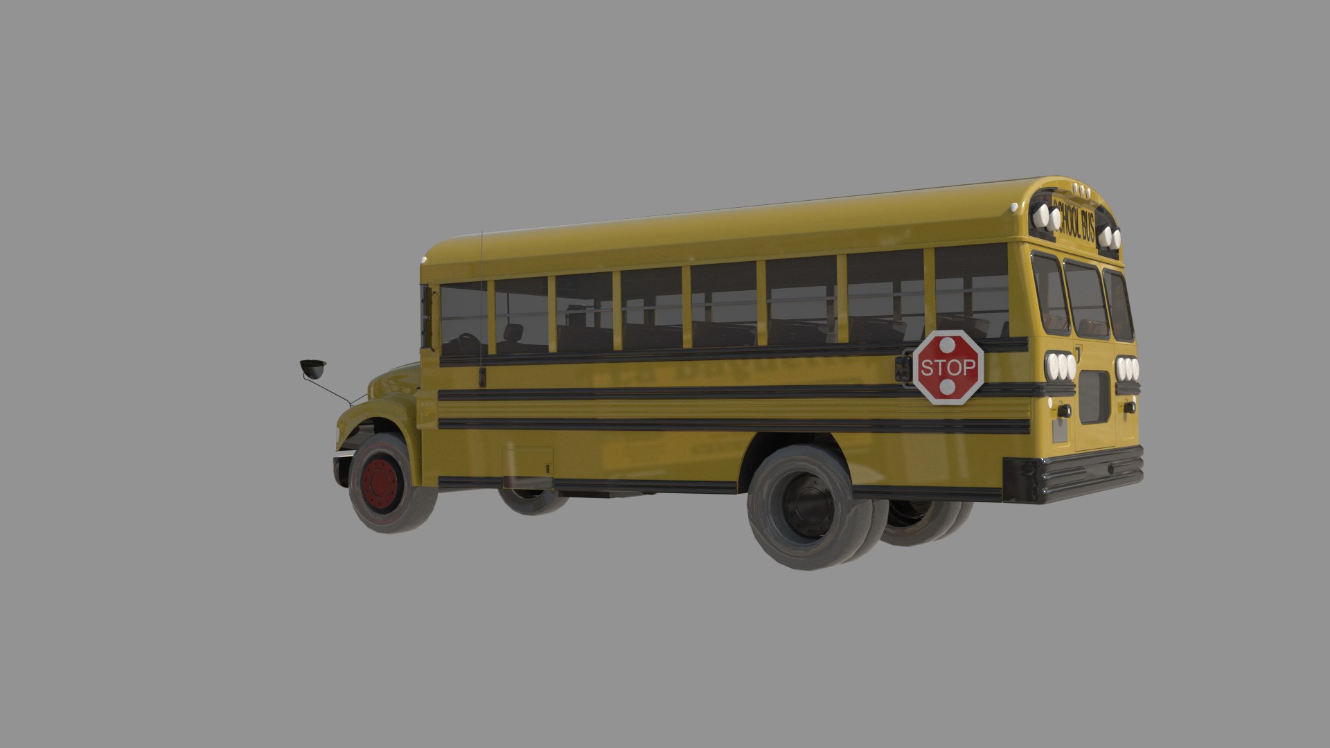 3D School Bus - TurboSquid 1975358