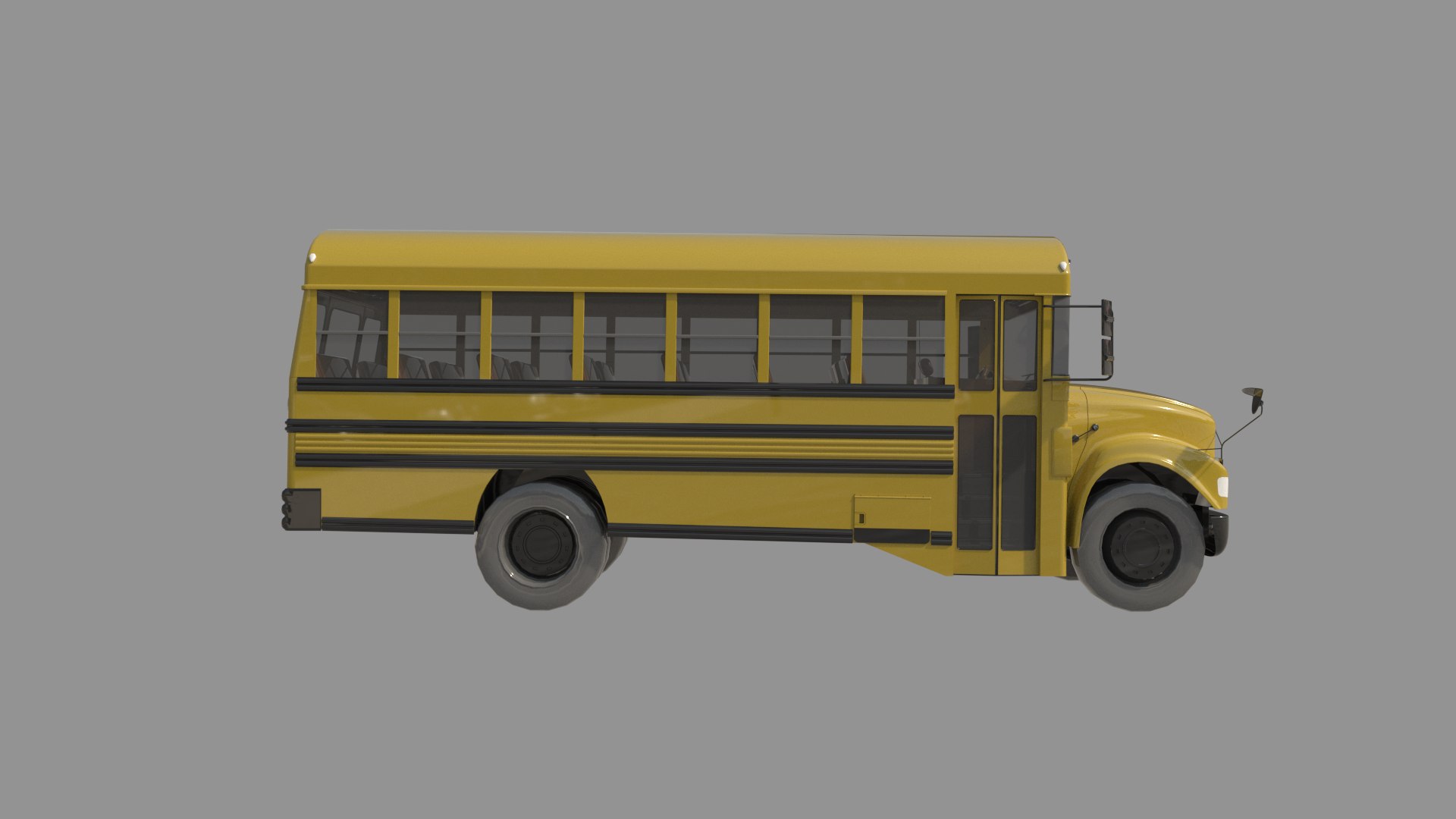 3D School Bus - TurboSquid 1975358