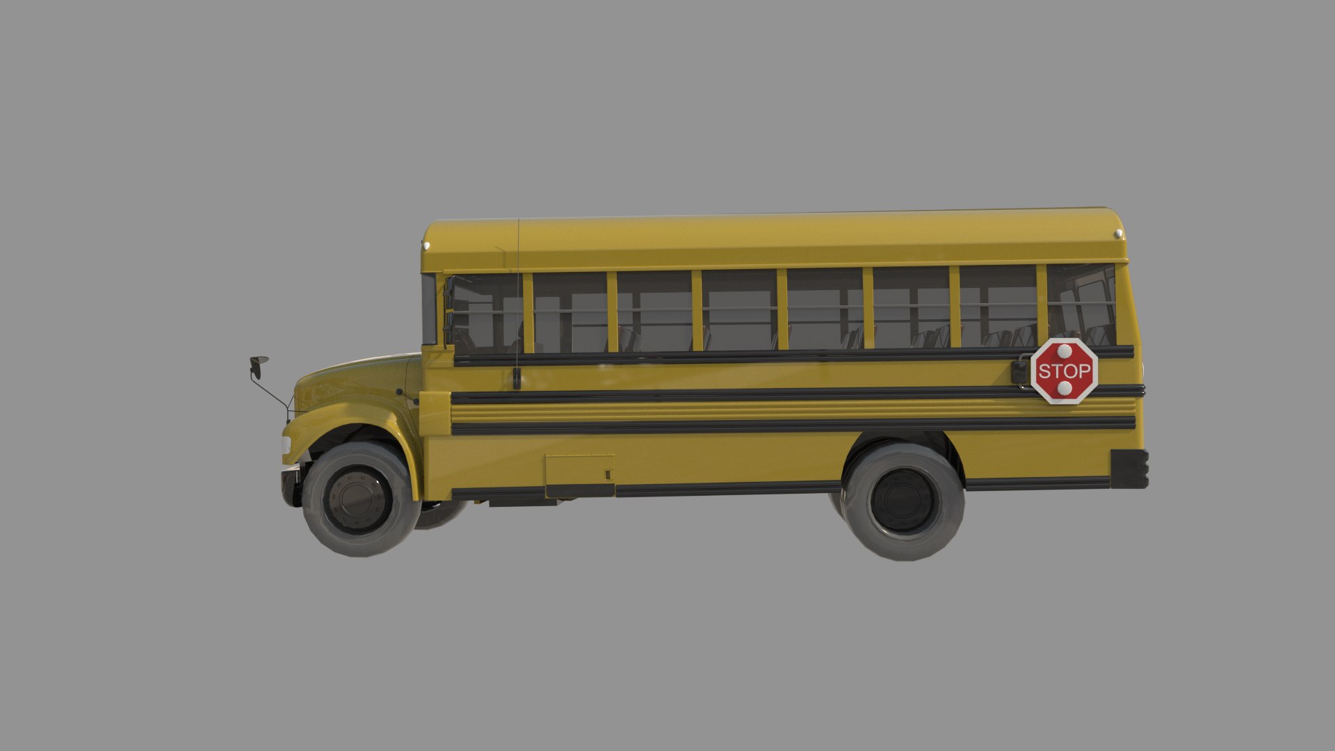 3D School Bus - TurboSquid 1975358