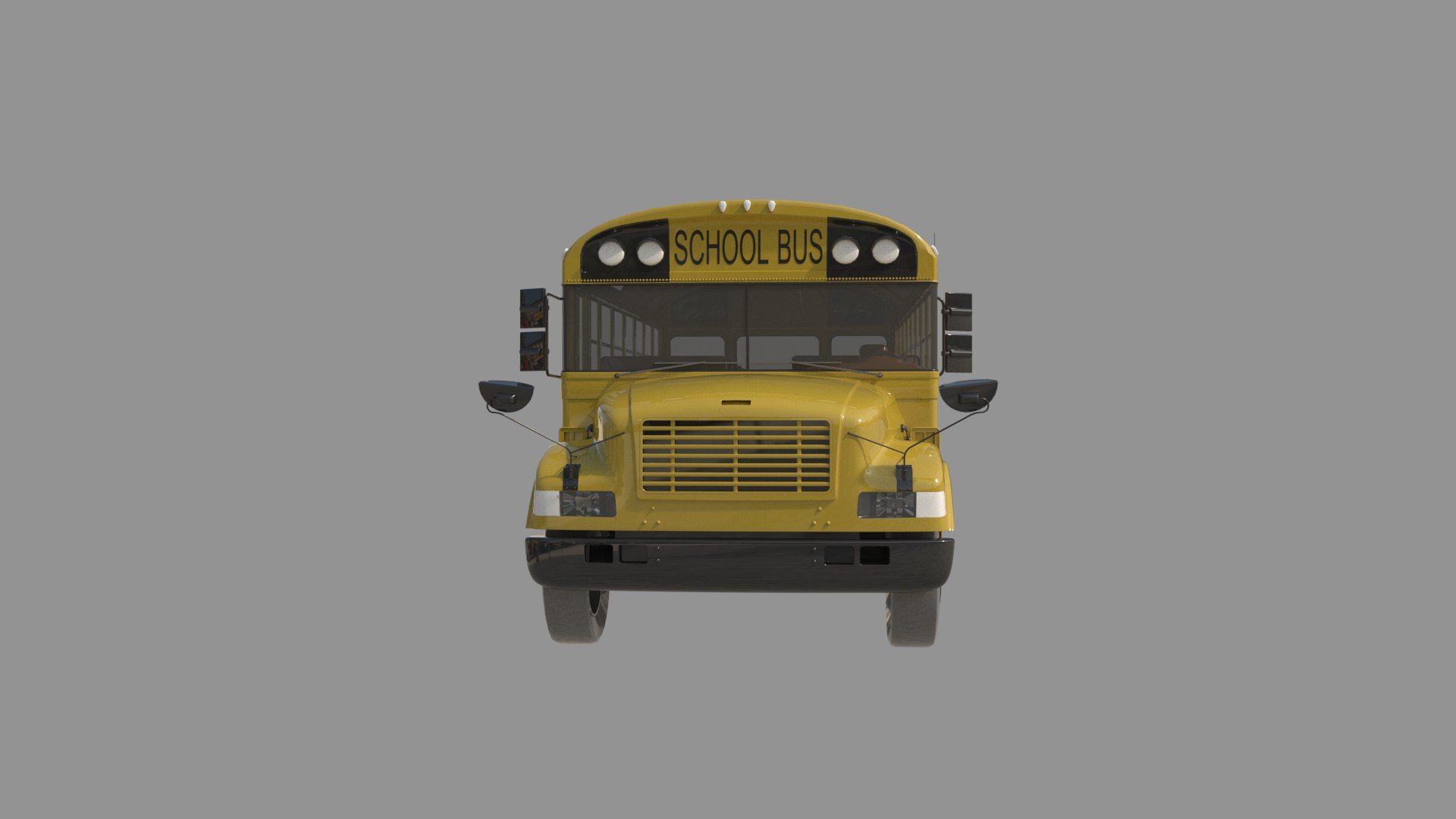 3D School Bus - TurboSquid 1975358