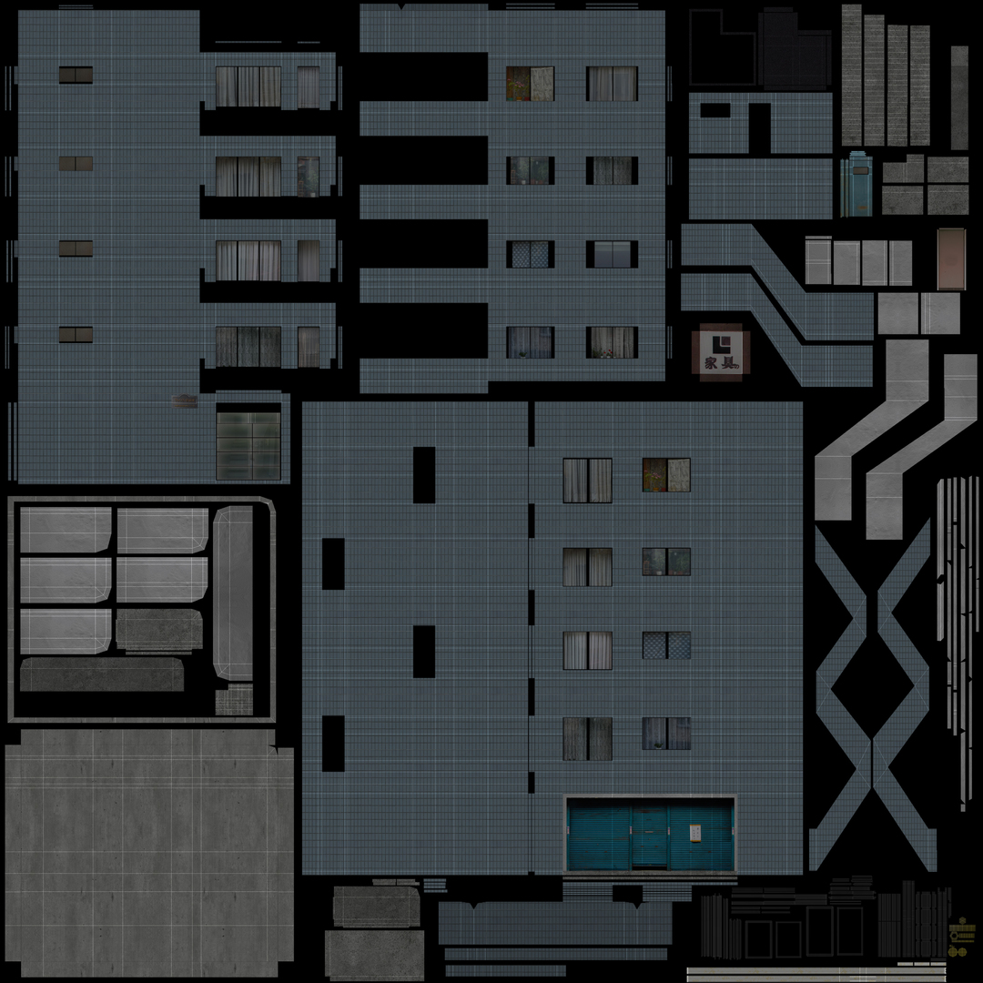 Appartment building 3D model - TurboSquid 1635587