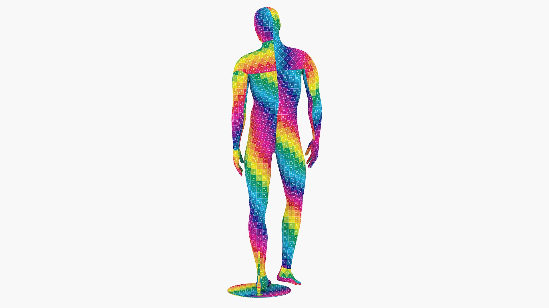 3D Male Mannequin Pose 03 - TurboSquid 2376177
