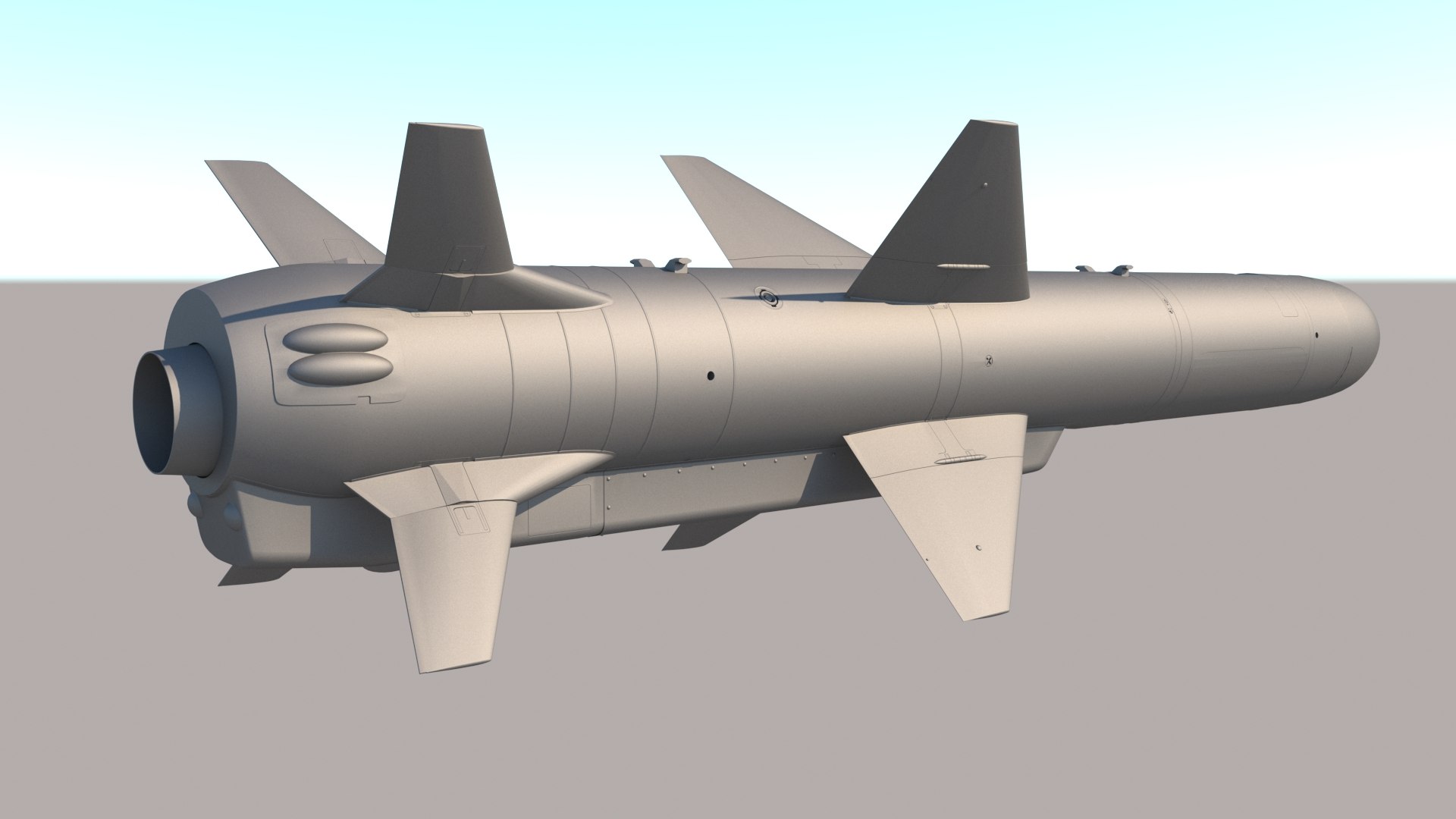 KH-35 Anti-Ship Missile 3D model - TurboSquid 1982731