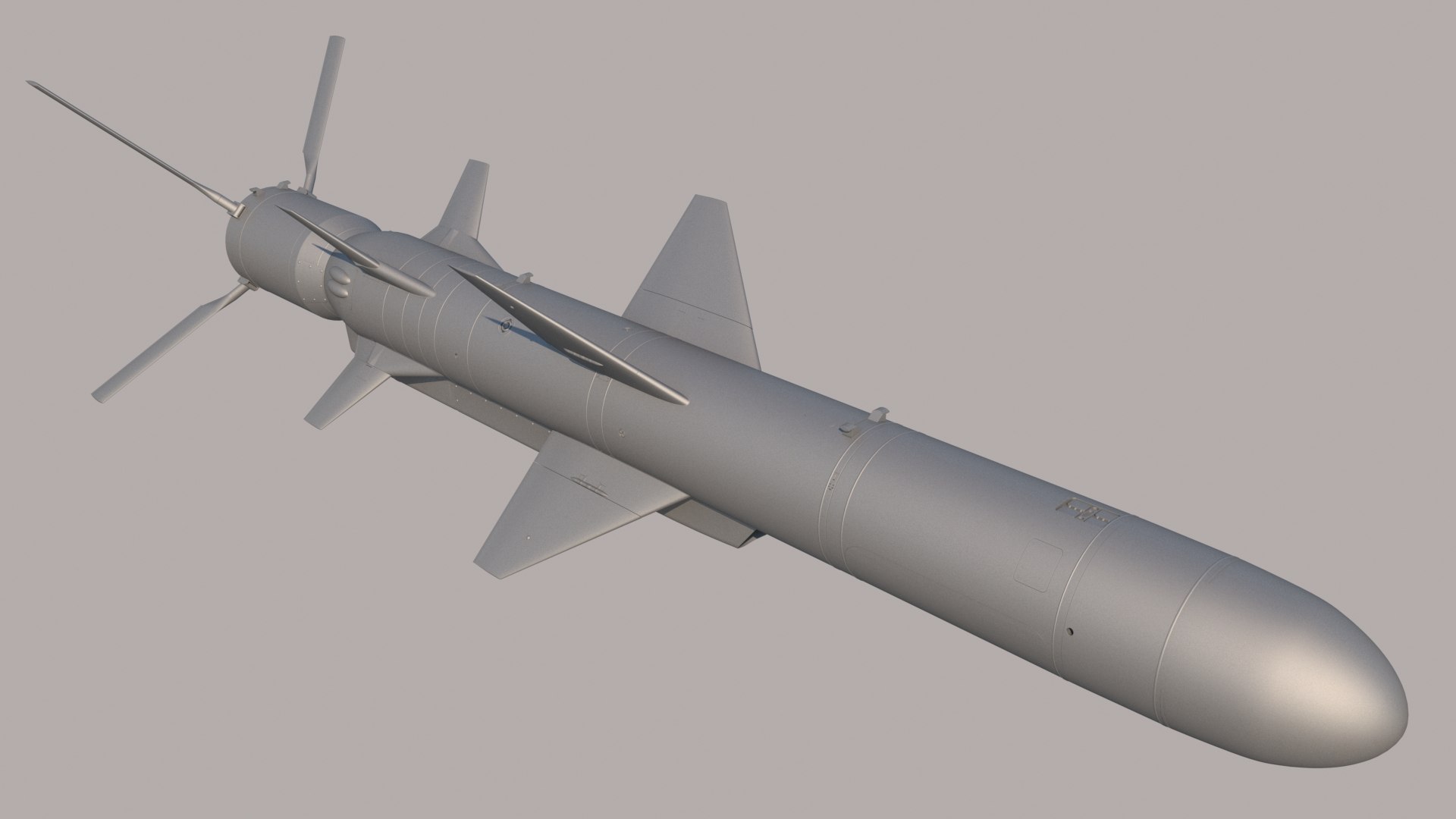 KH-35 Anti-Ship Missile 3D Model - TurboSquid 1982731