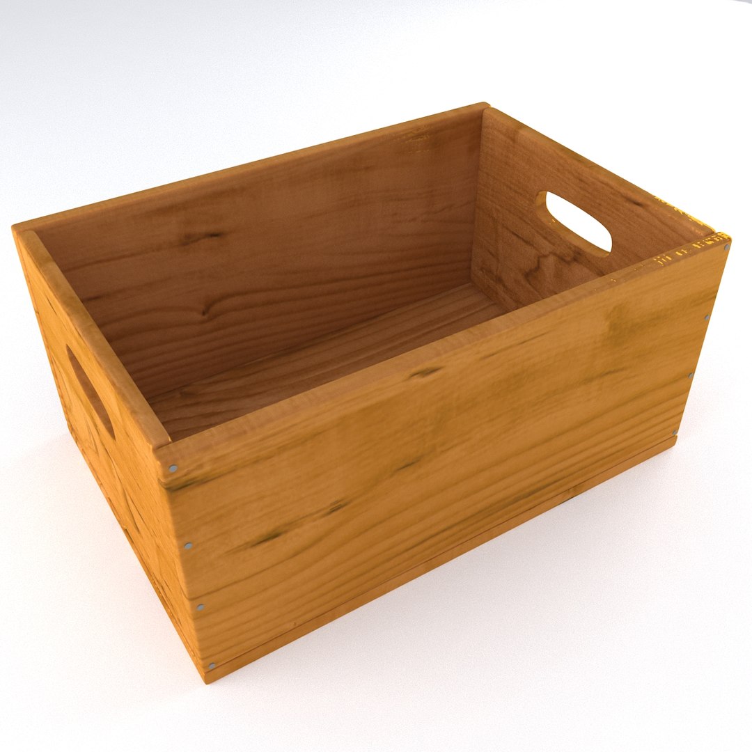 Wooden Box 3d Dxf