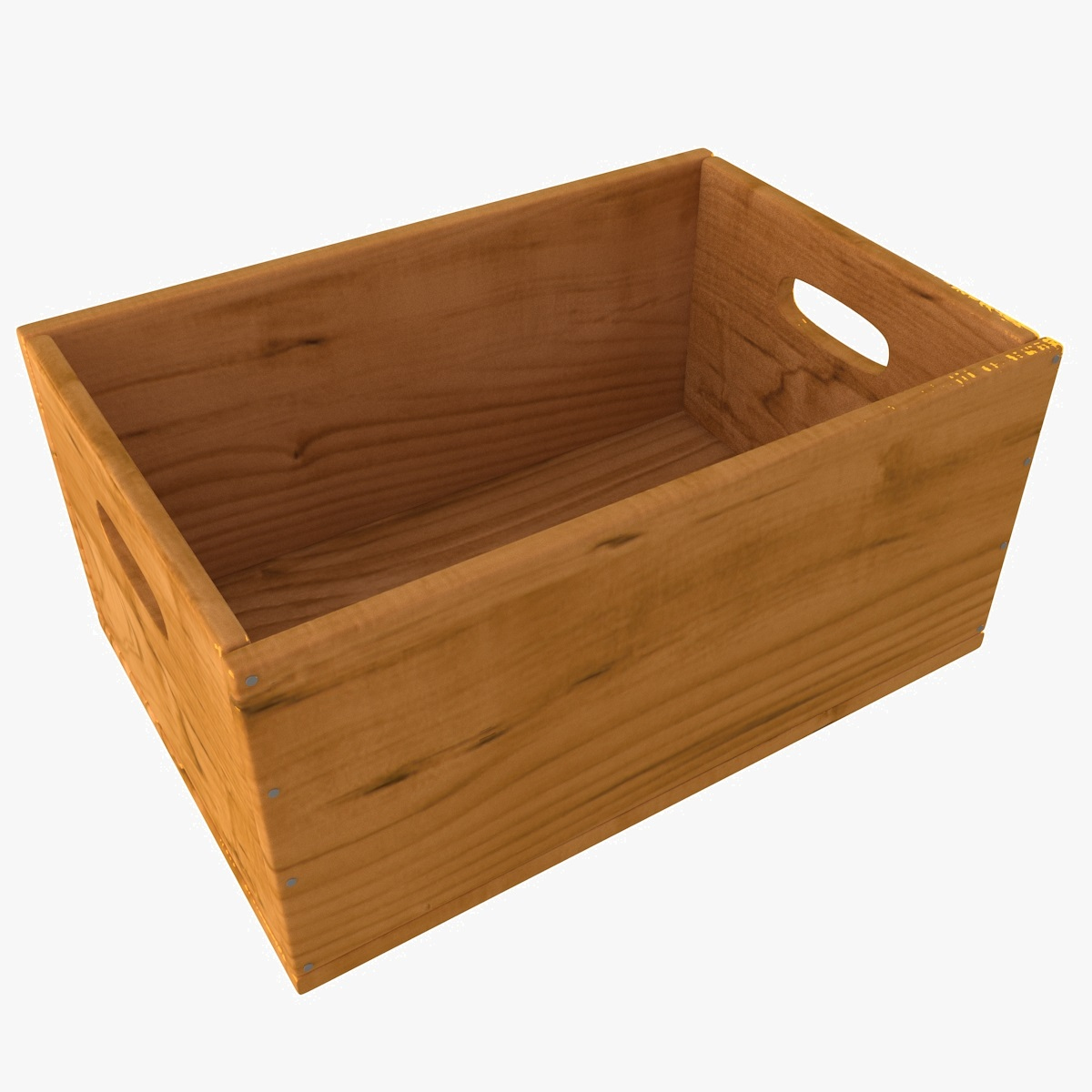 wooden box 3d dxf