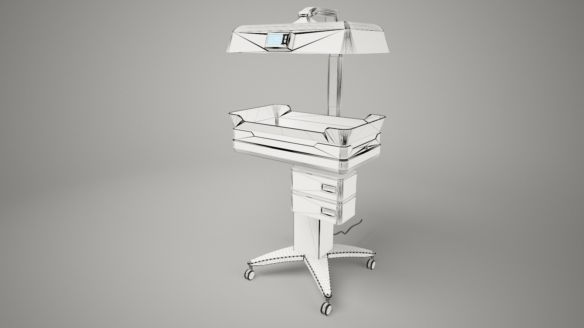 Neonatal Incubator 3D - TurboSquid 1686434