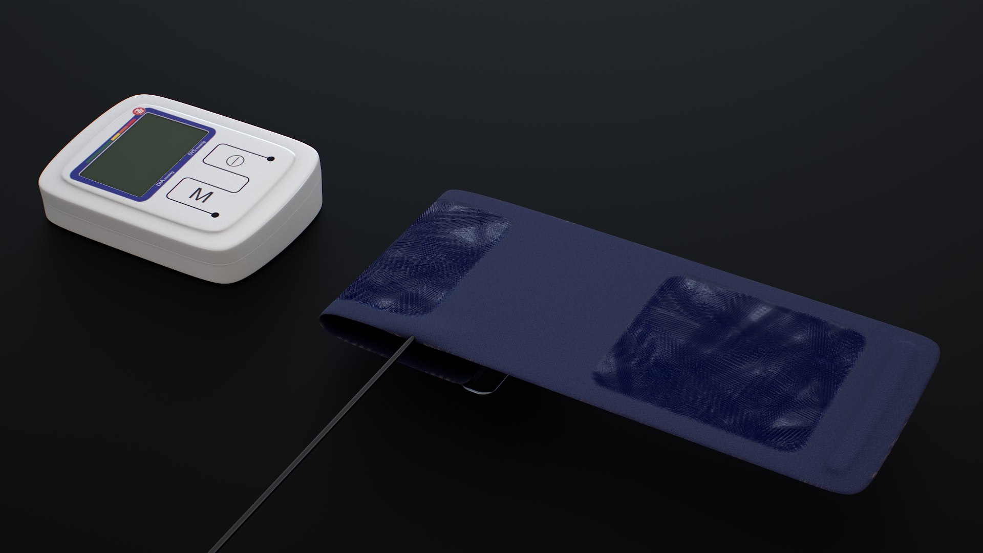 Blood Pressure Monitor 3D Model - TurboSquid 2211148