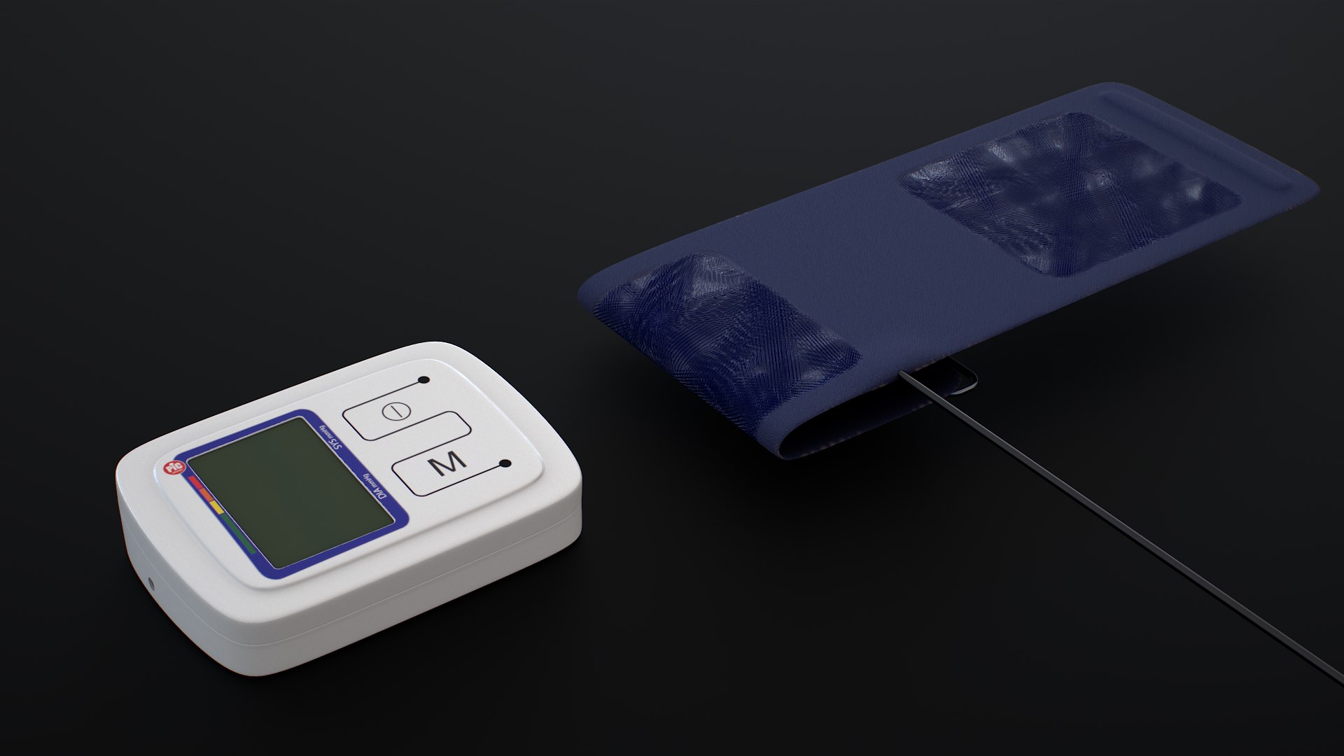 Blood Pressure Monitor 3D Model - TurboSquid 2211148