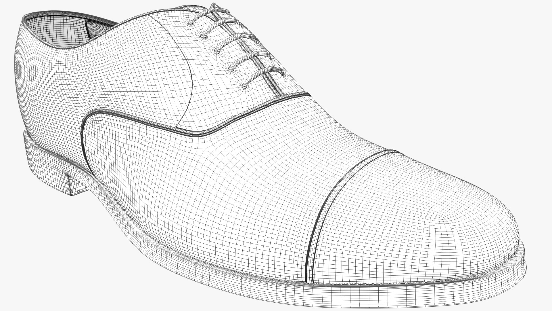 Italian Oxford Shoes 3D - TurboSquid 1990035