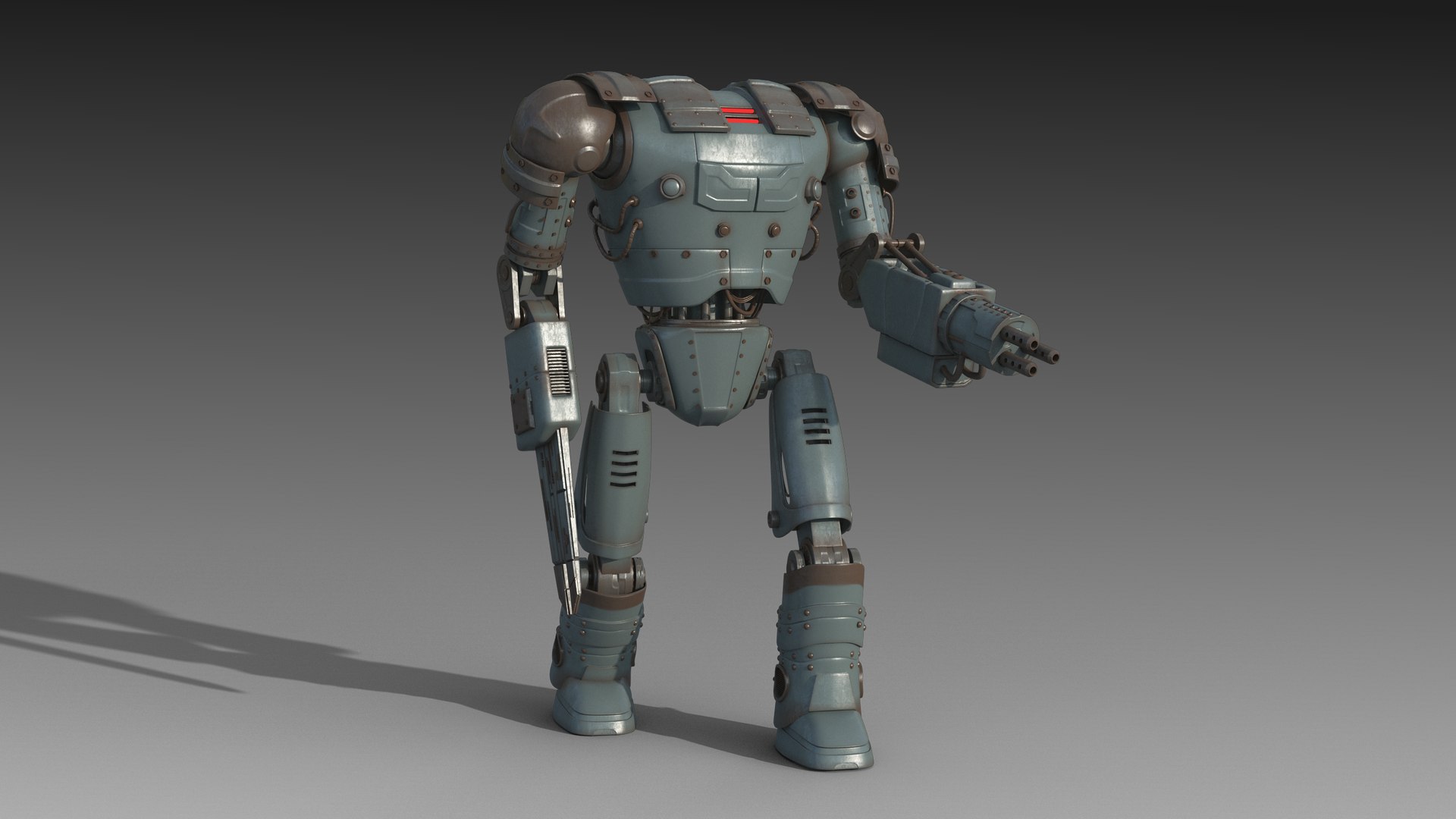 Steampunk Robot 3D Model - TurboSquid 1873971