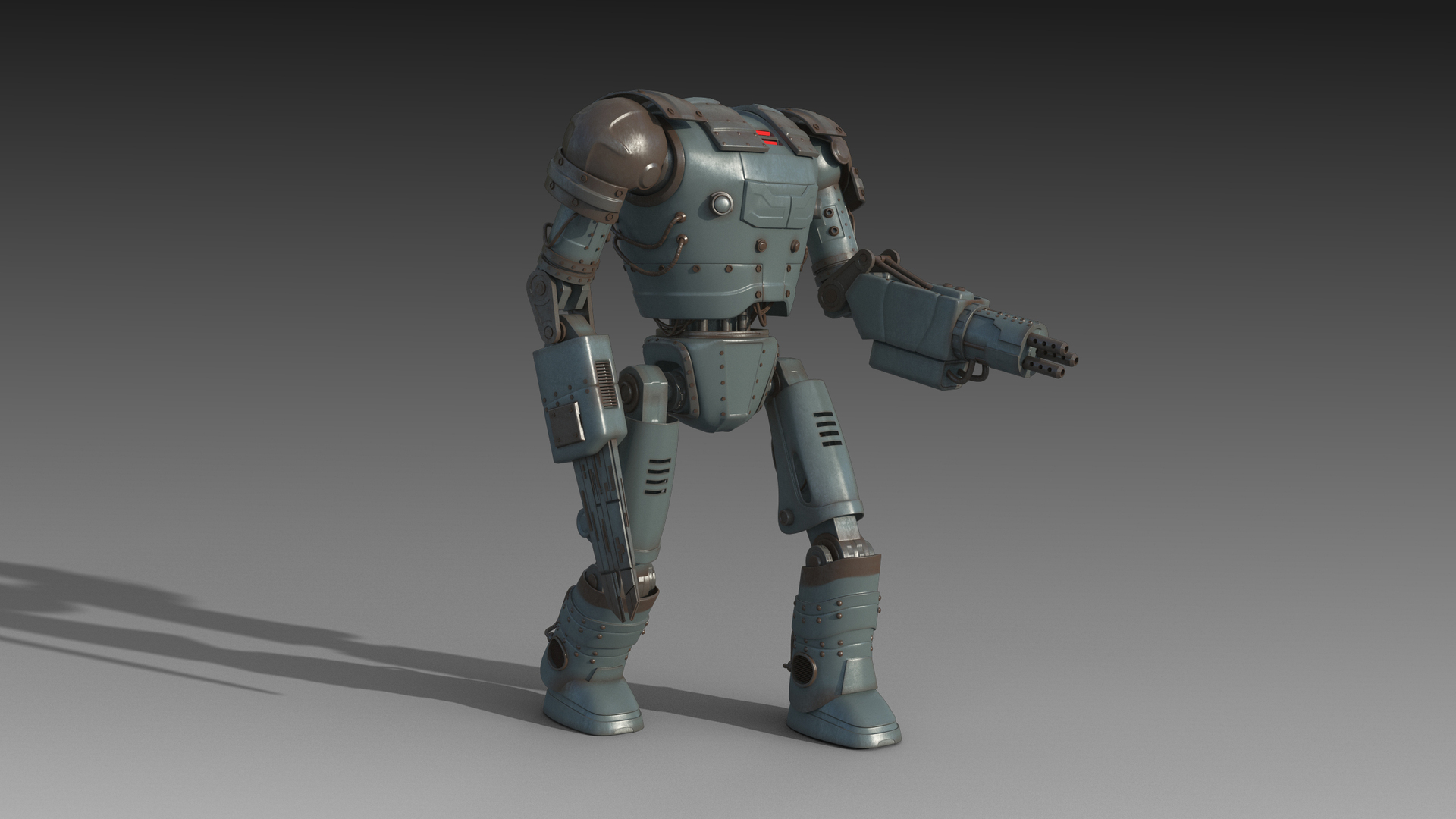 Steampunk Robot 3D Model - TurboSquid 1873971