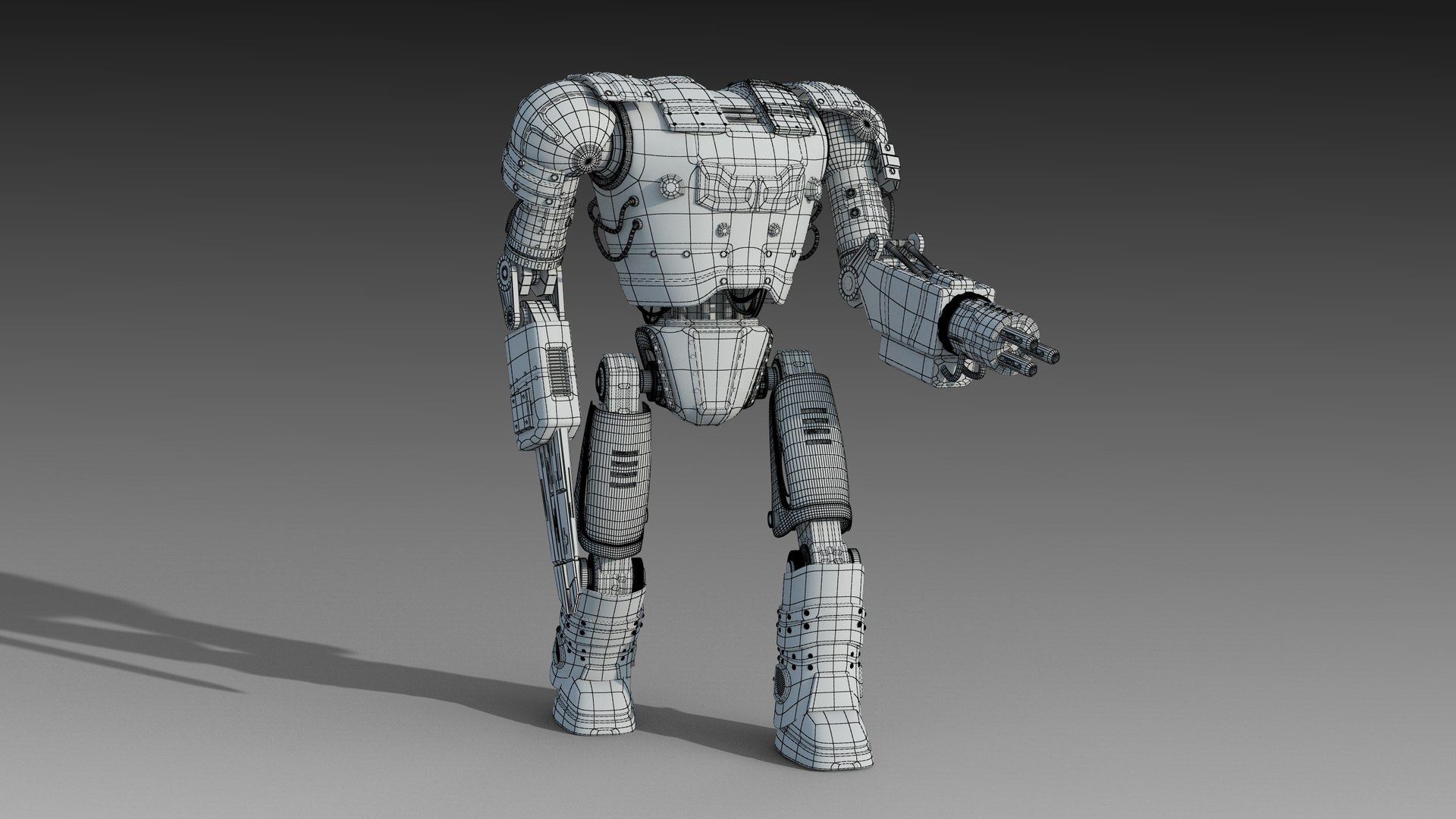 Steampunk Robot 3D Model - TurboSquid 1873971