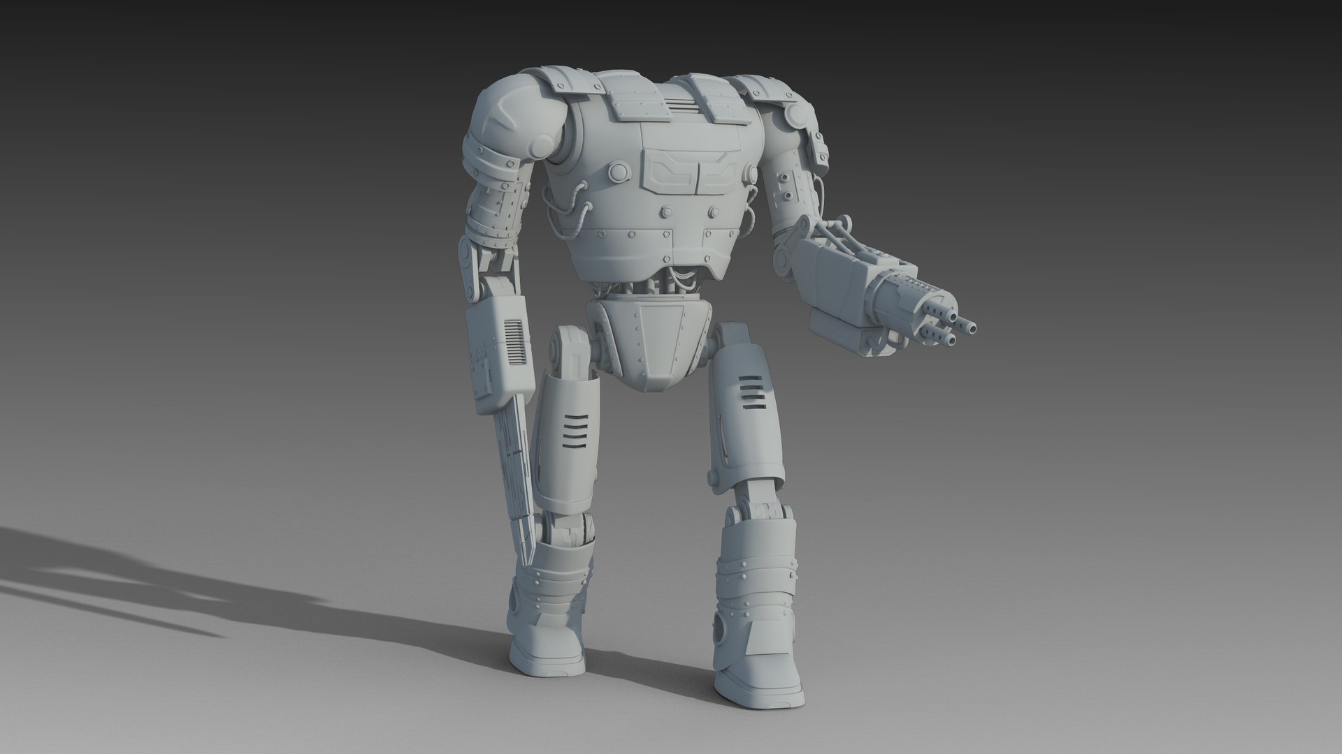 Steampunk Robot 3D Model - TurboSquid 1873971