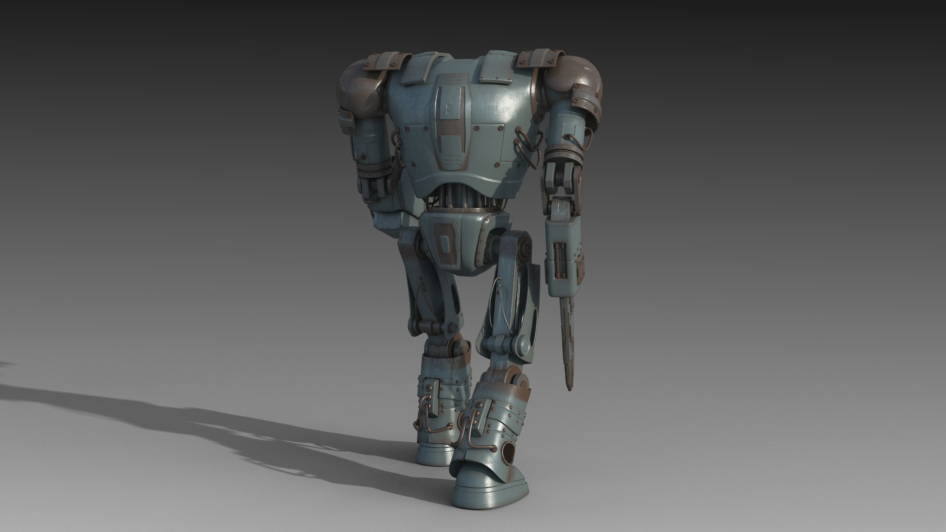 Steampunk Robot 3D Model - TurboSquid 1873971