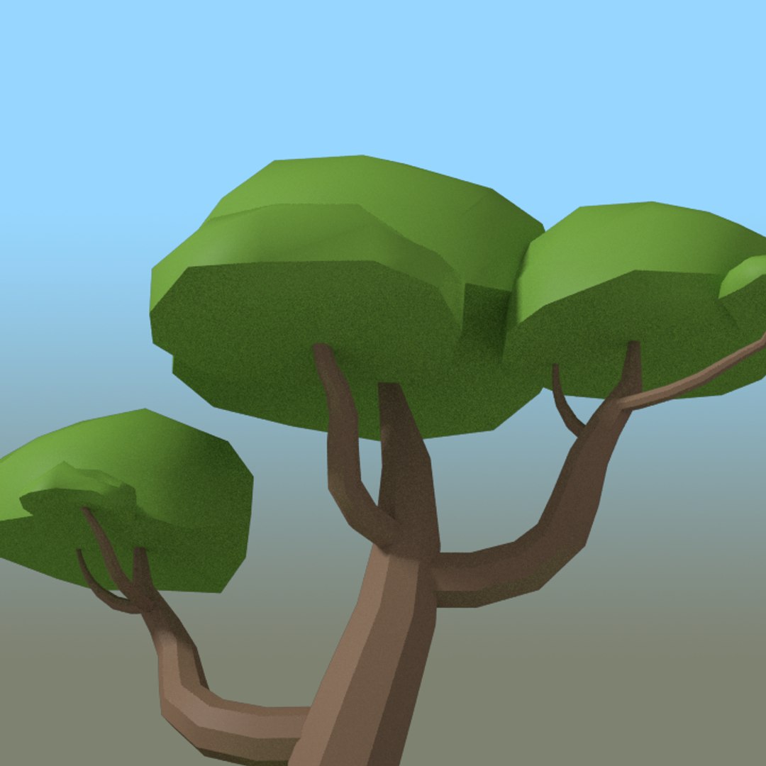 3D Tree Editable Customizable - TurboSquid 1460446