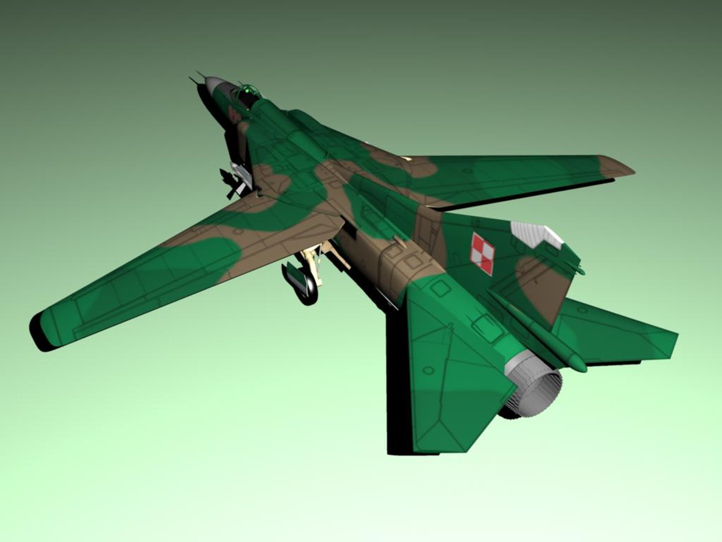 3d mig 23 mig-23