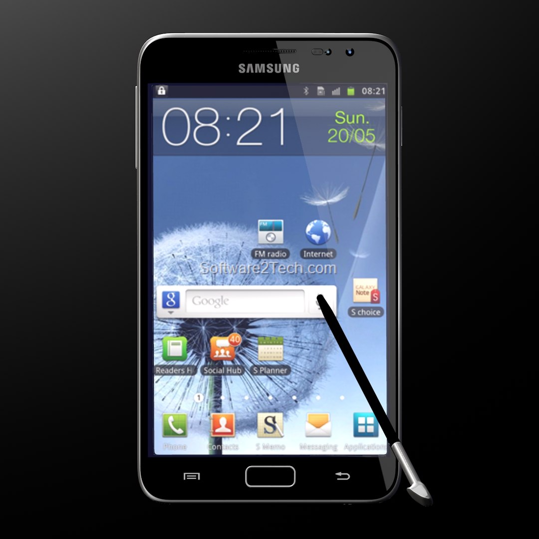 3d Model Samsung Galaxy Note