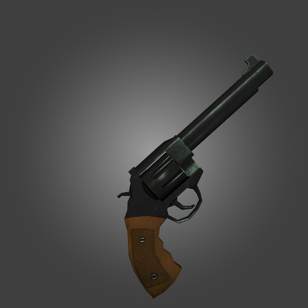 Revolver 3d Model