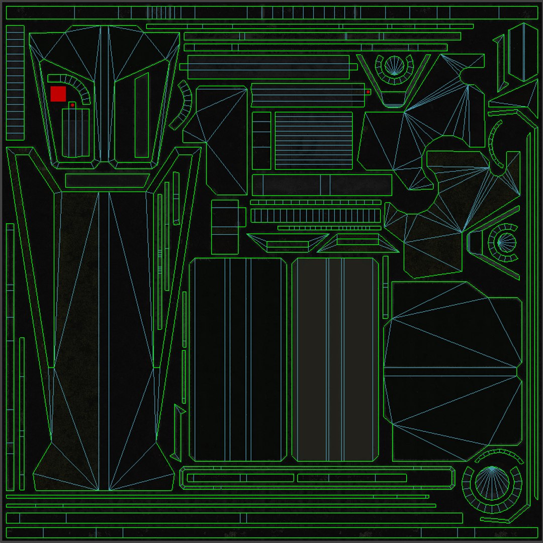 3D Model Wing Frame G - TurboSquid 1795752
