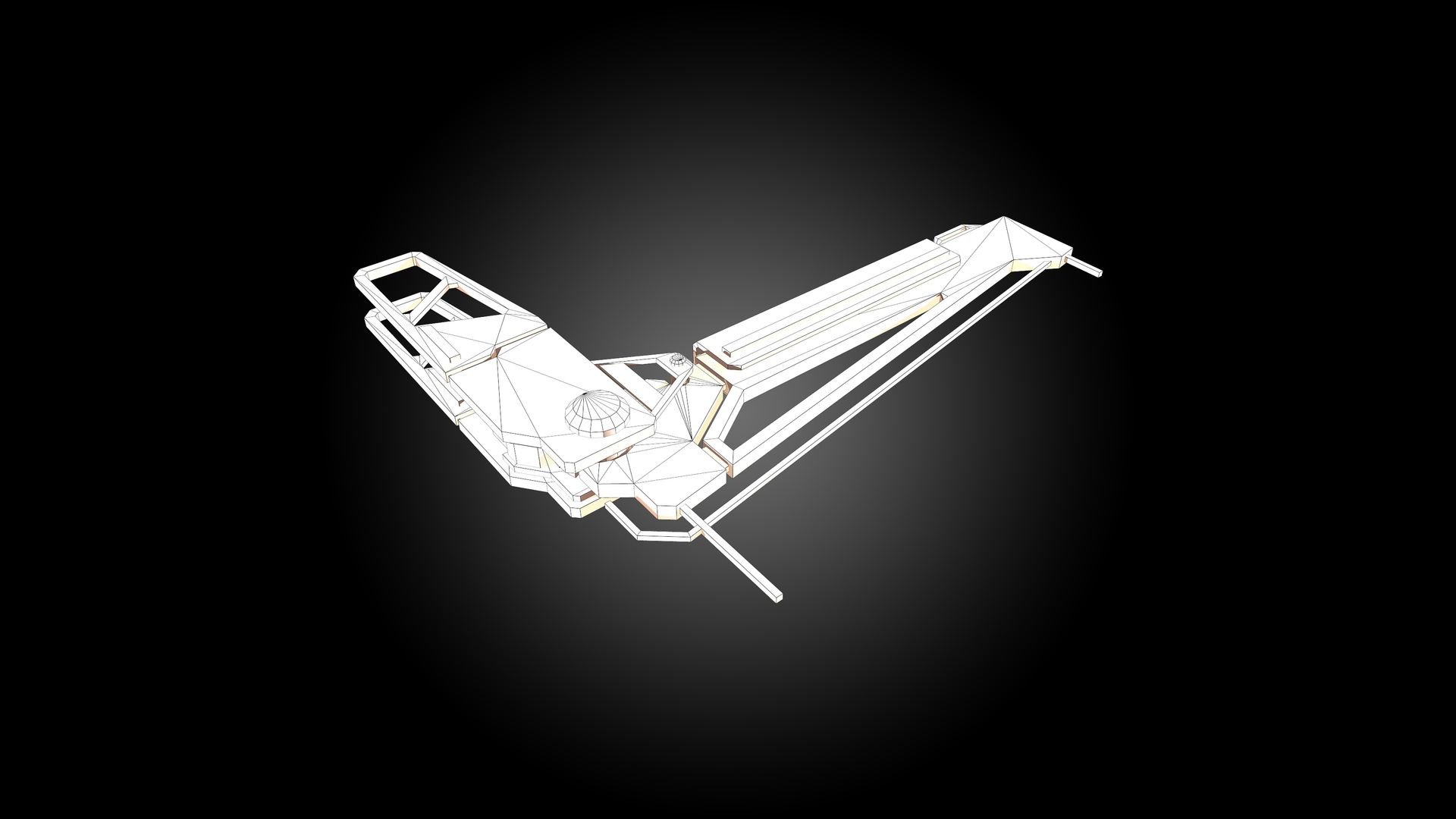 3D model Wing Frame G - TurboSquid 1795752