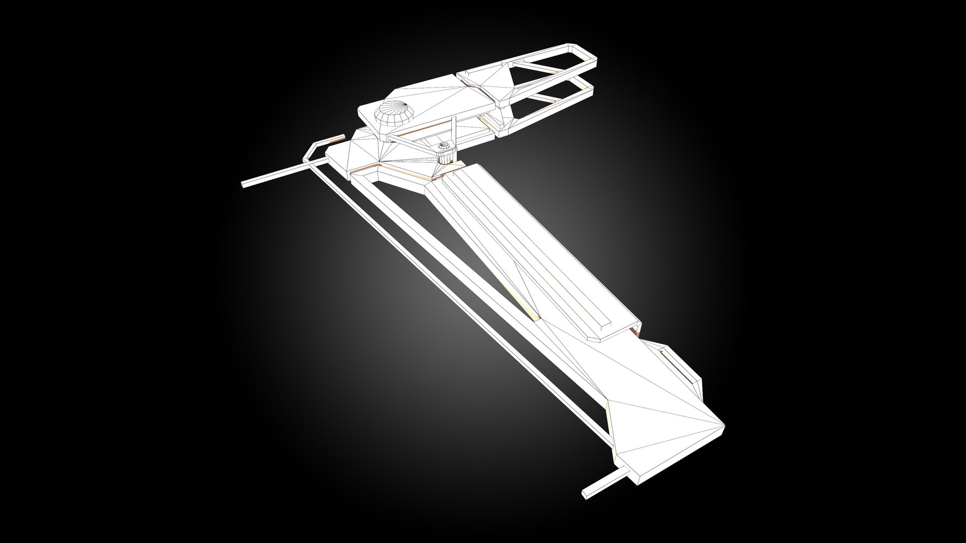 3D Model Wing Frame G - TurboSquid 1795752
