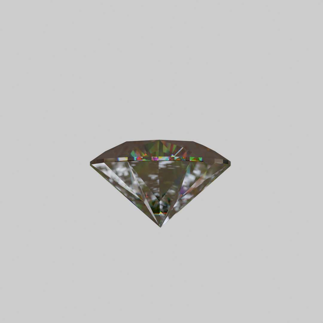 3D Model Royal Cut Diamond - TurboSquid 1851879
