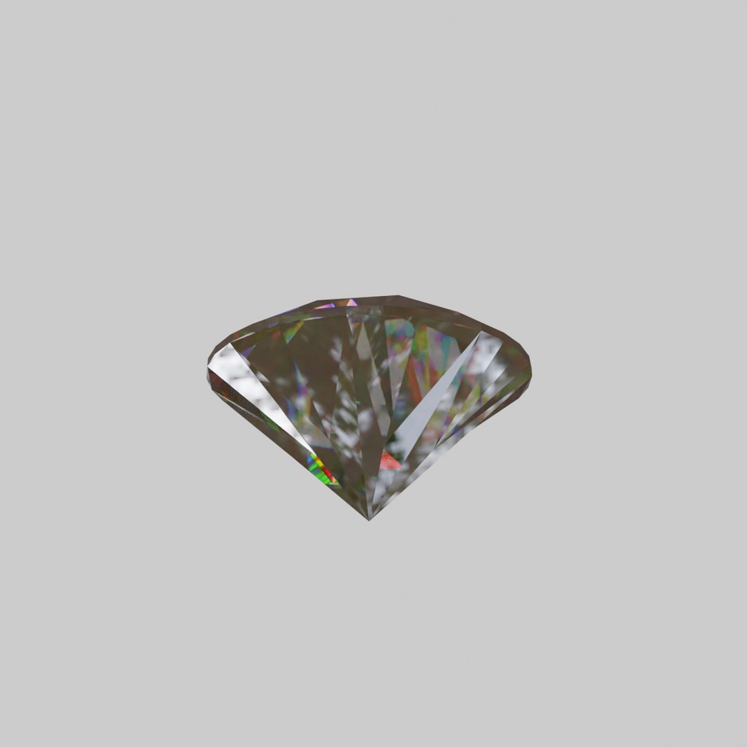 3D Model Royal Cut Diamond - TurboSquid 1851879