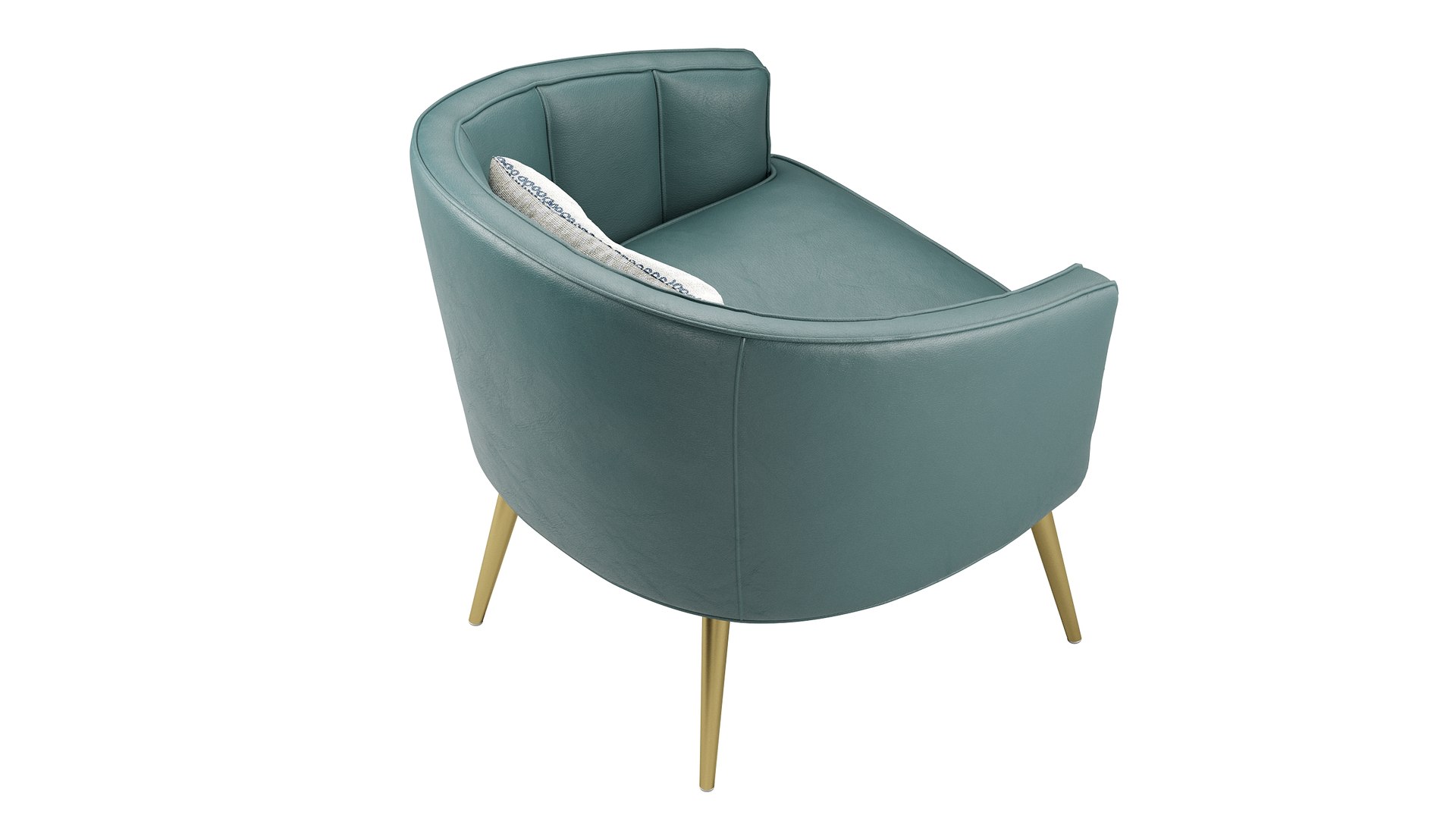 3D Tania Accent Chair LumiSource Model - TurboSquid 2109726