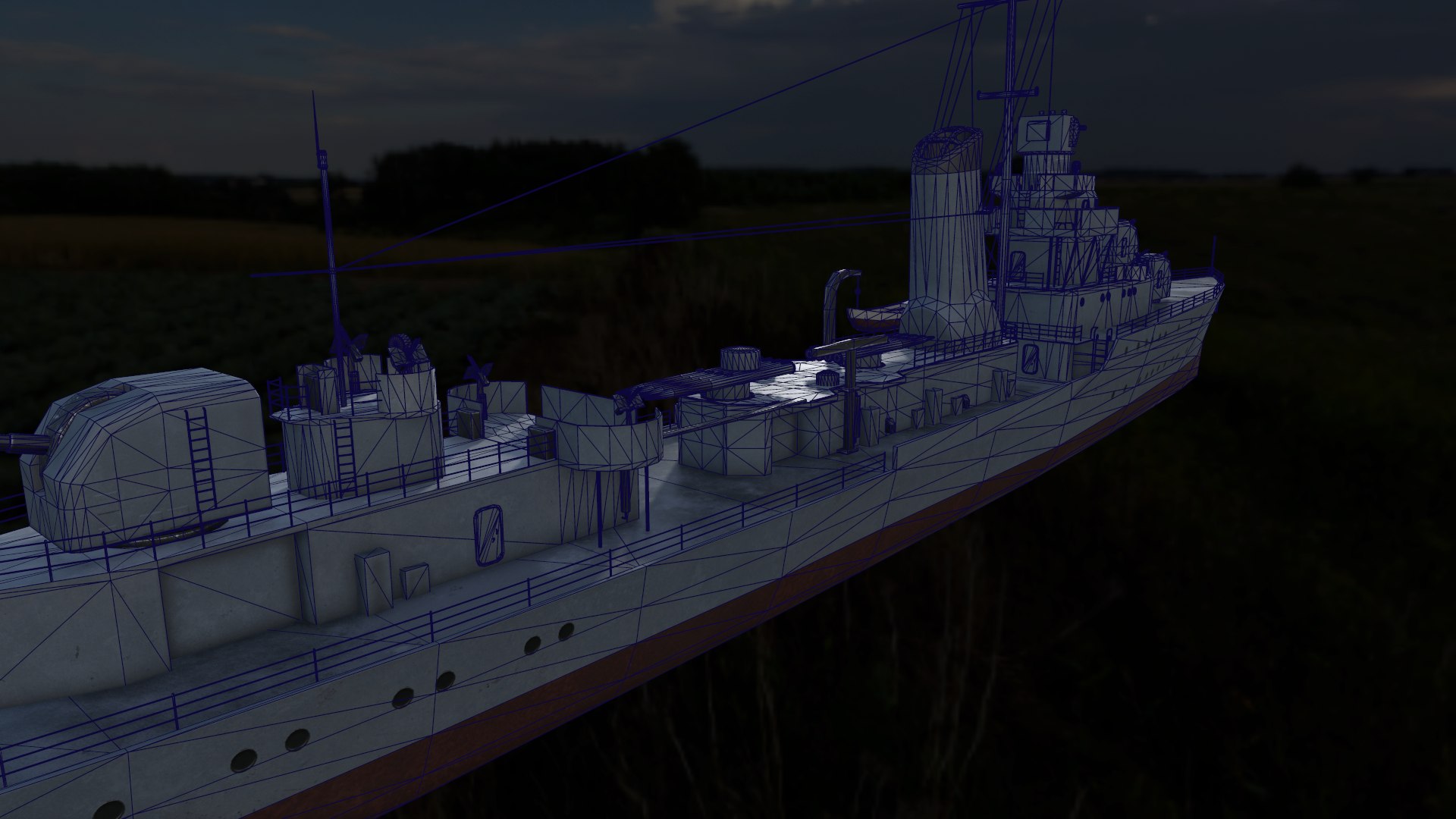 3D Uss Buck Dd-420 Model - TurboSquid 1196209