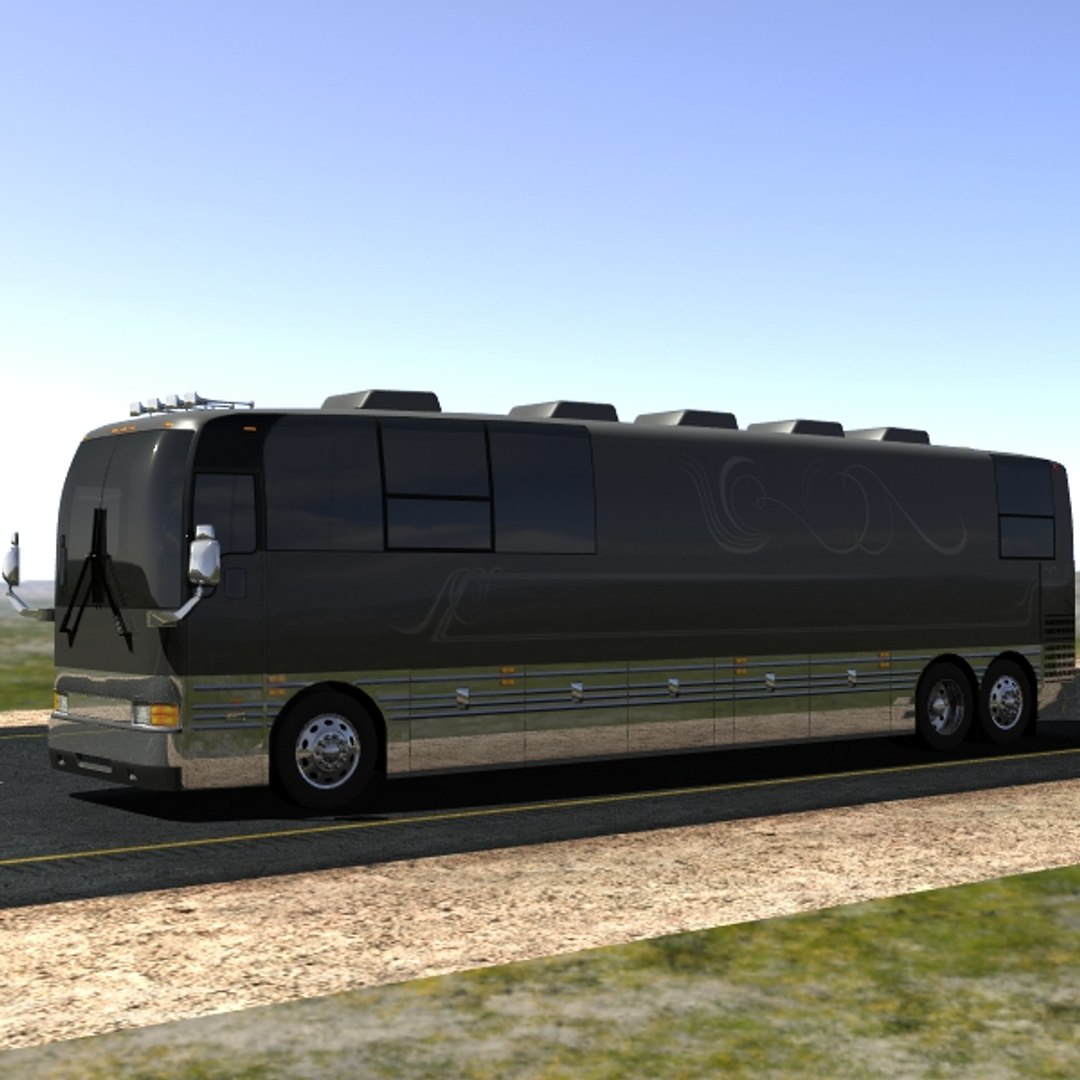 Prevost Mirage Mkii Tour Bus 3d Model