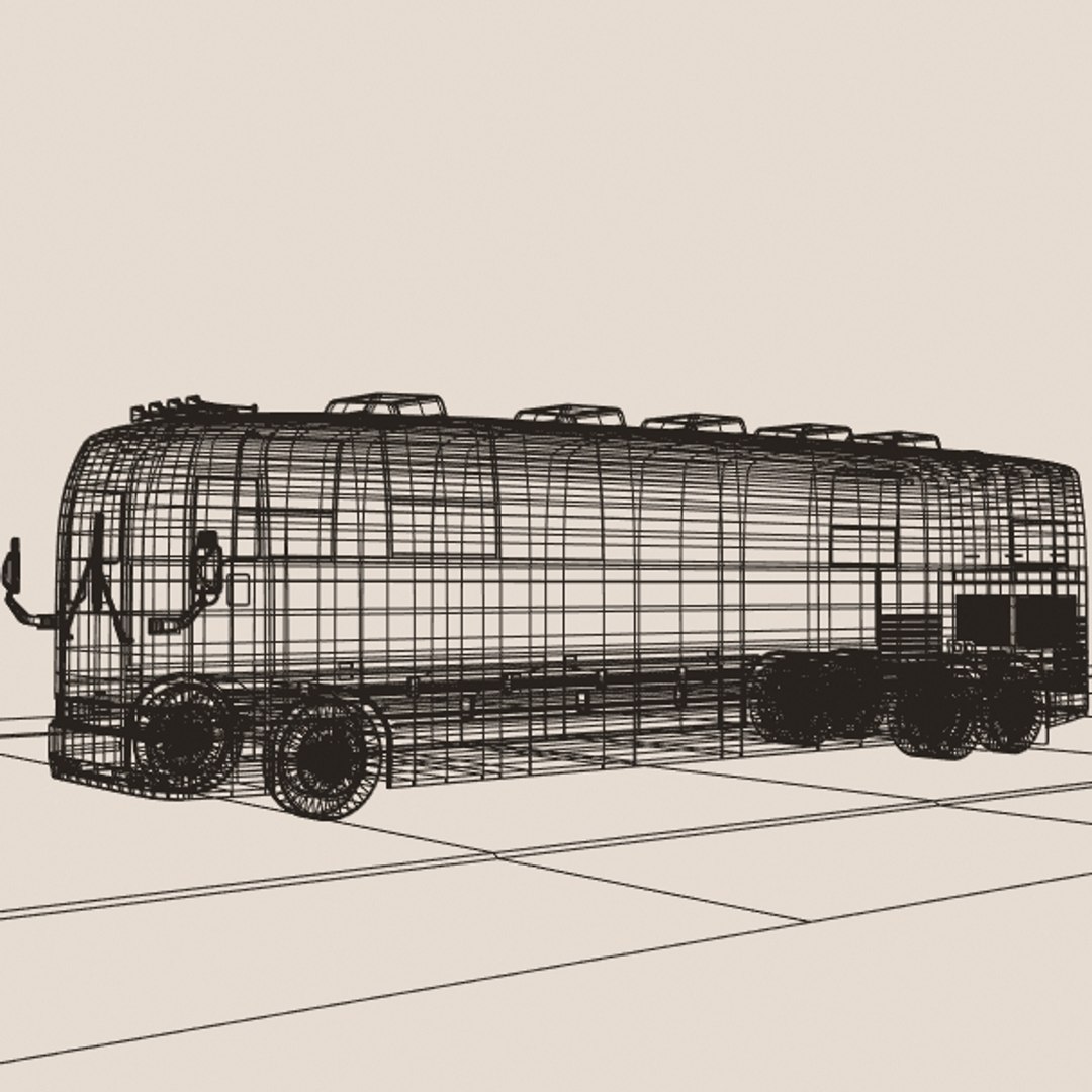 Prevost Mirage Mkii Tour Bus 3d Model