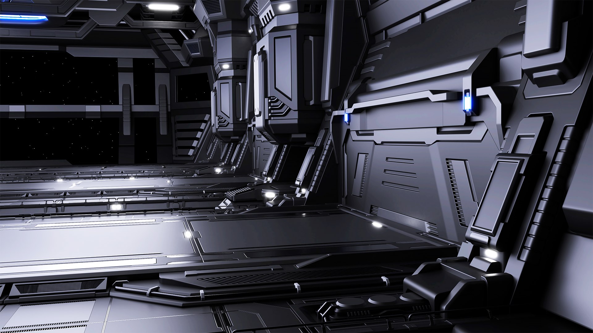 Sci-fi Scene Renders - 3D Model - TurboSquid 1510497