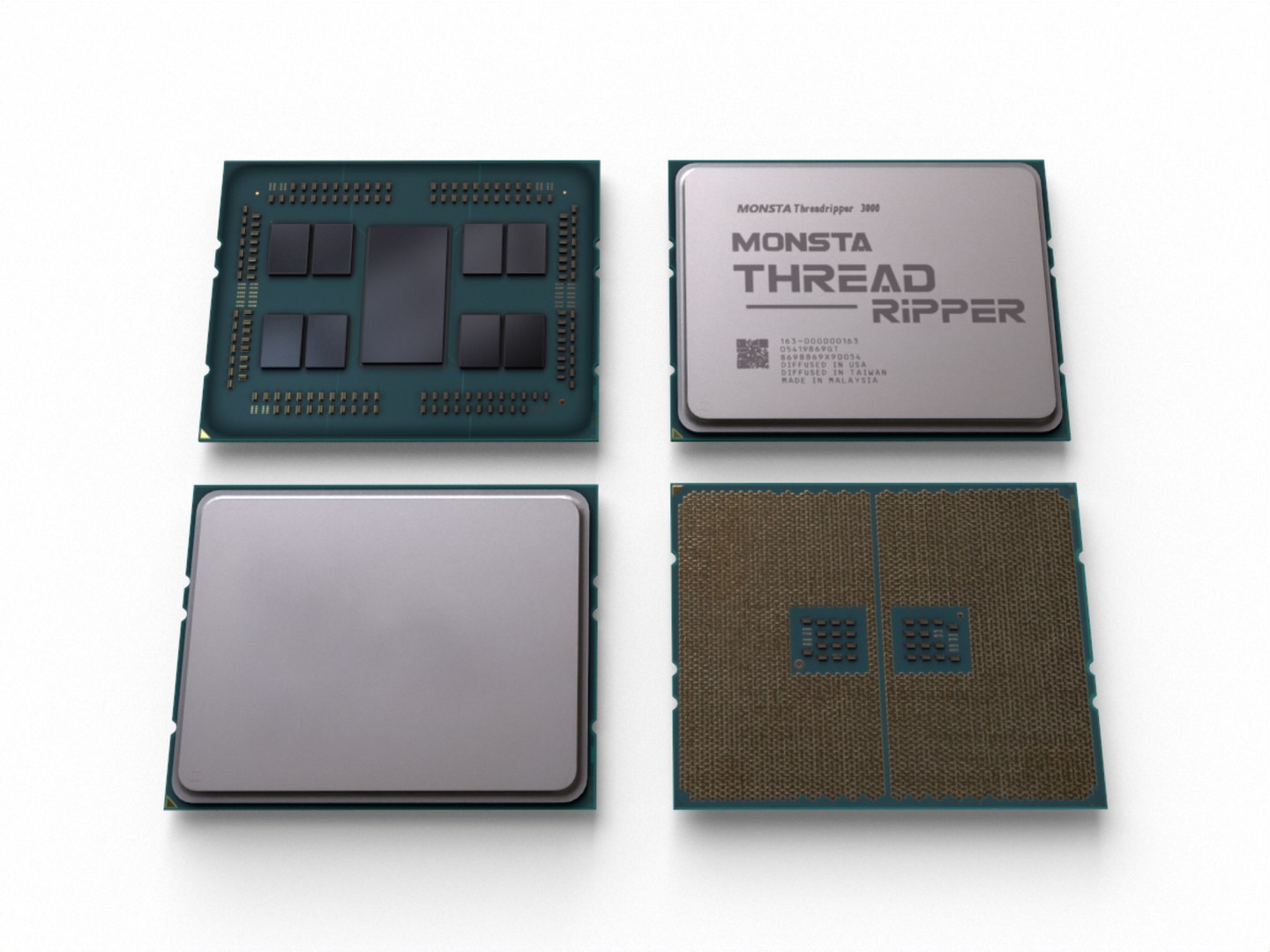 Computer Cpu 3D Model - TurboSquid 1815275