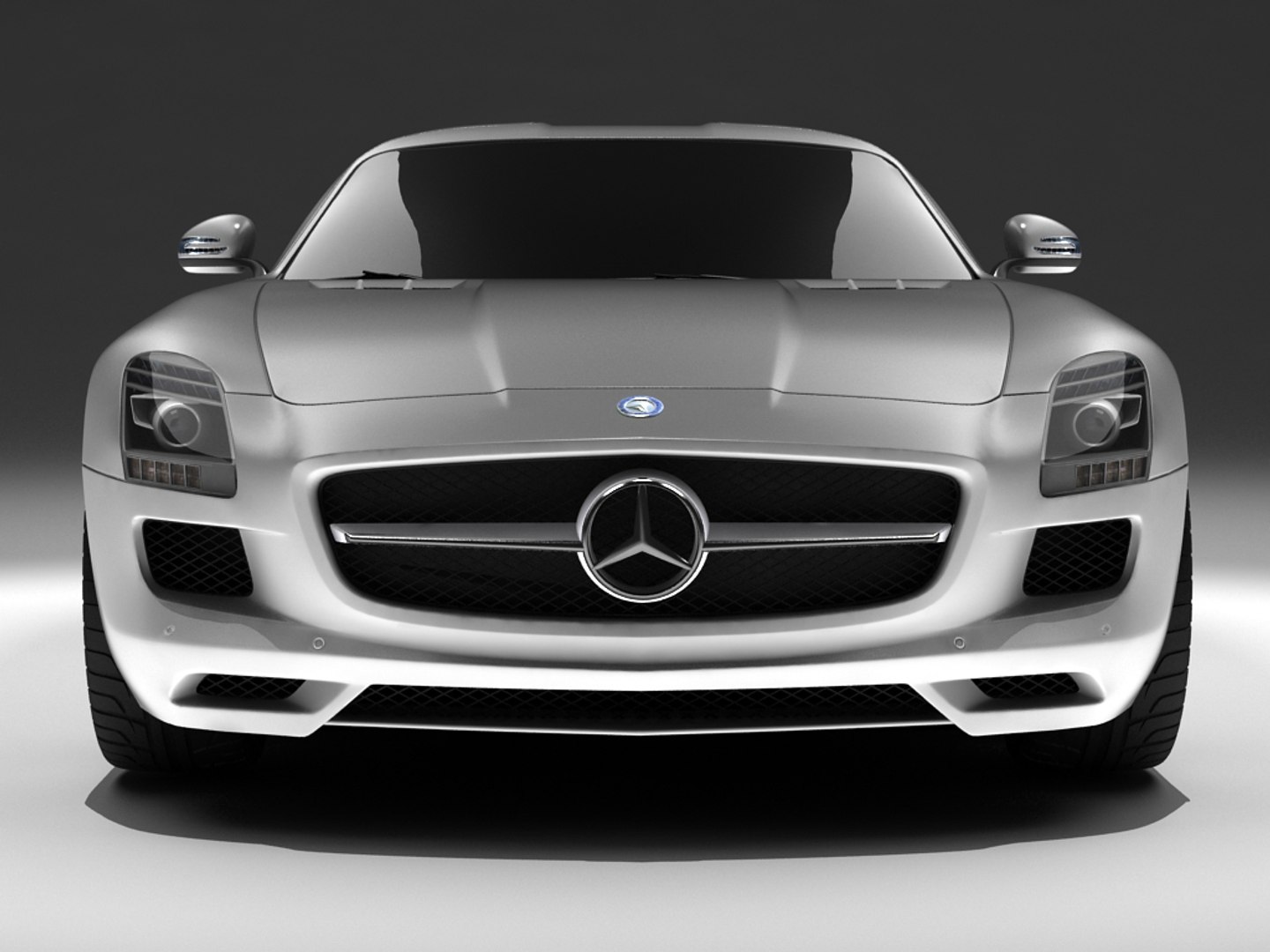 3d mercedes sls amg model