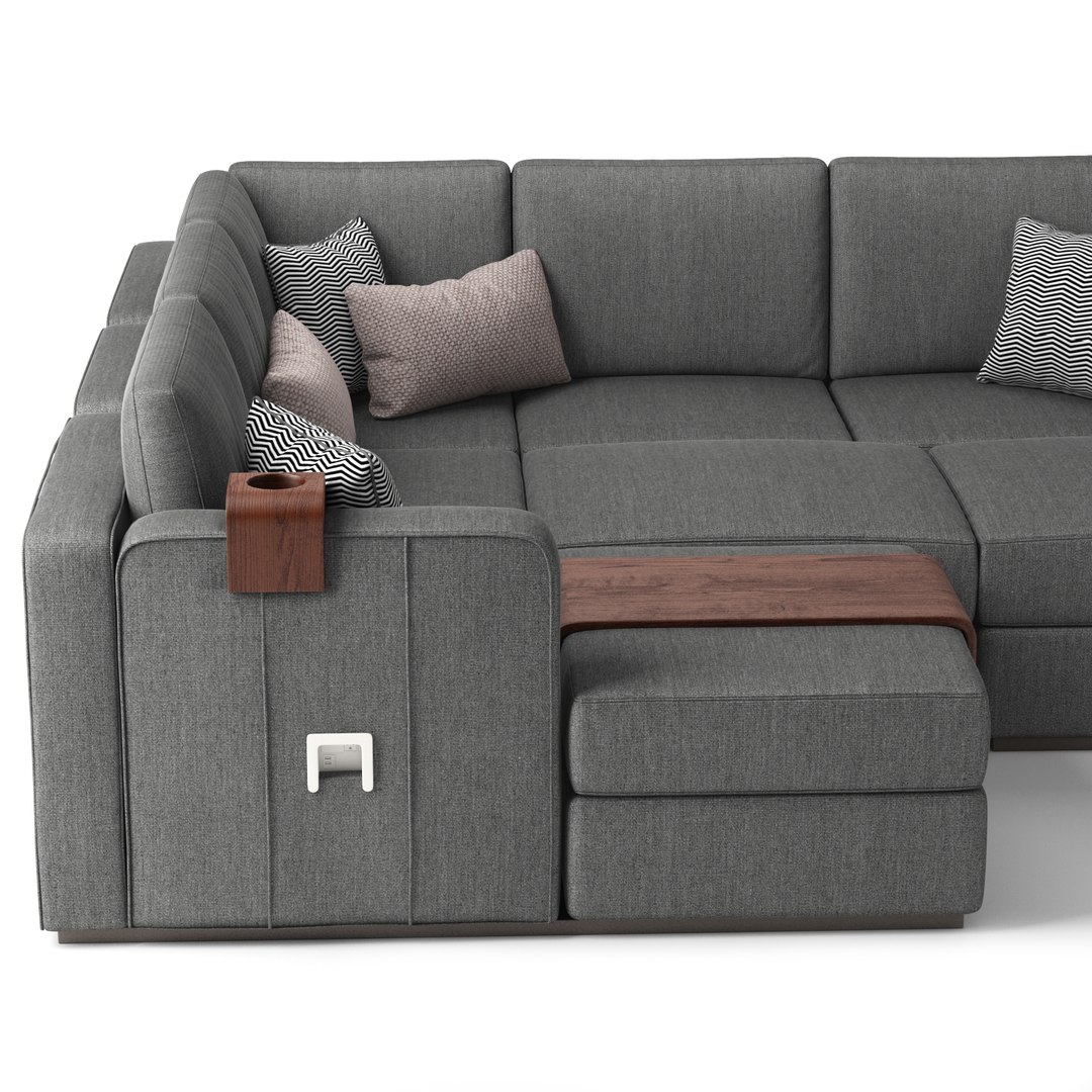 3D Lovesac Sectionals Sofa Model - TurboSquid 1832486