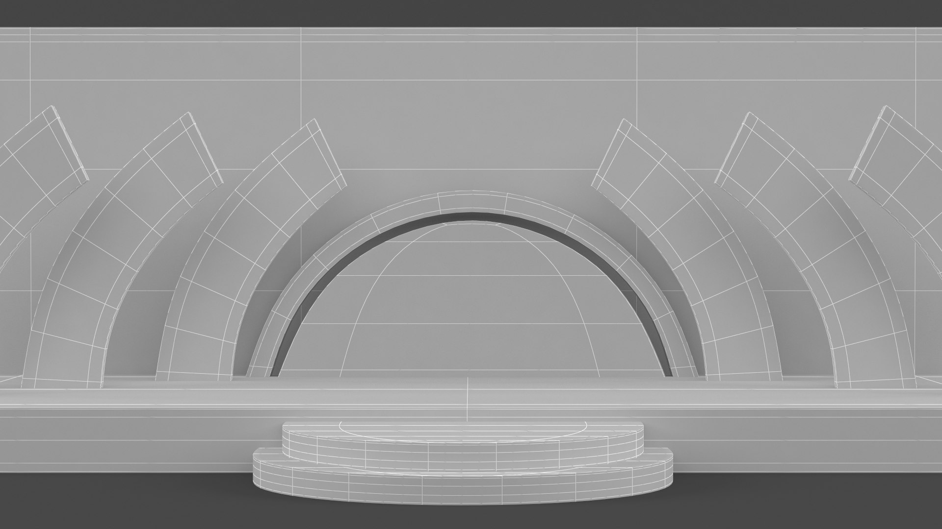 Free 3D Empty Stage Design - TurboSquid 2323781