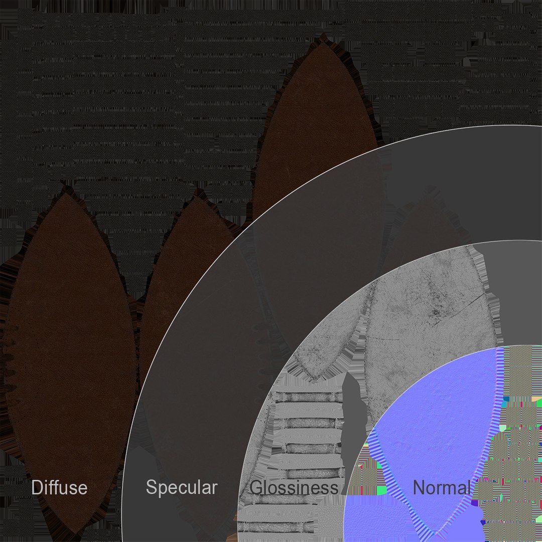 Leather Rugby Ball 8K PBR Textures 3D Model - TurboSquid 1907710