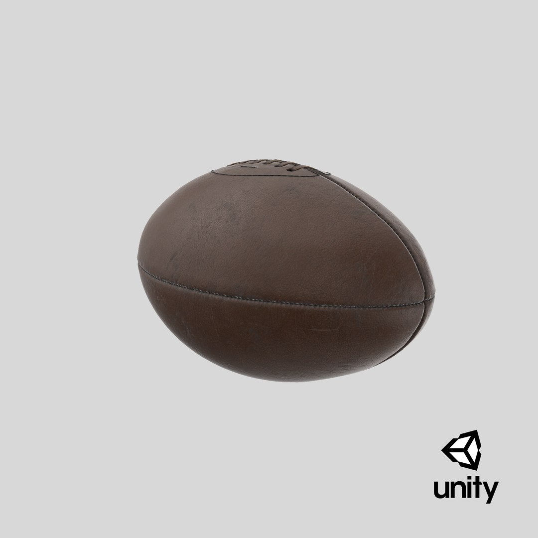Leather Rugby Ball 8K PBR Textures 3D model - TurboSquid 1907710