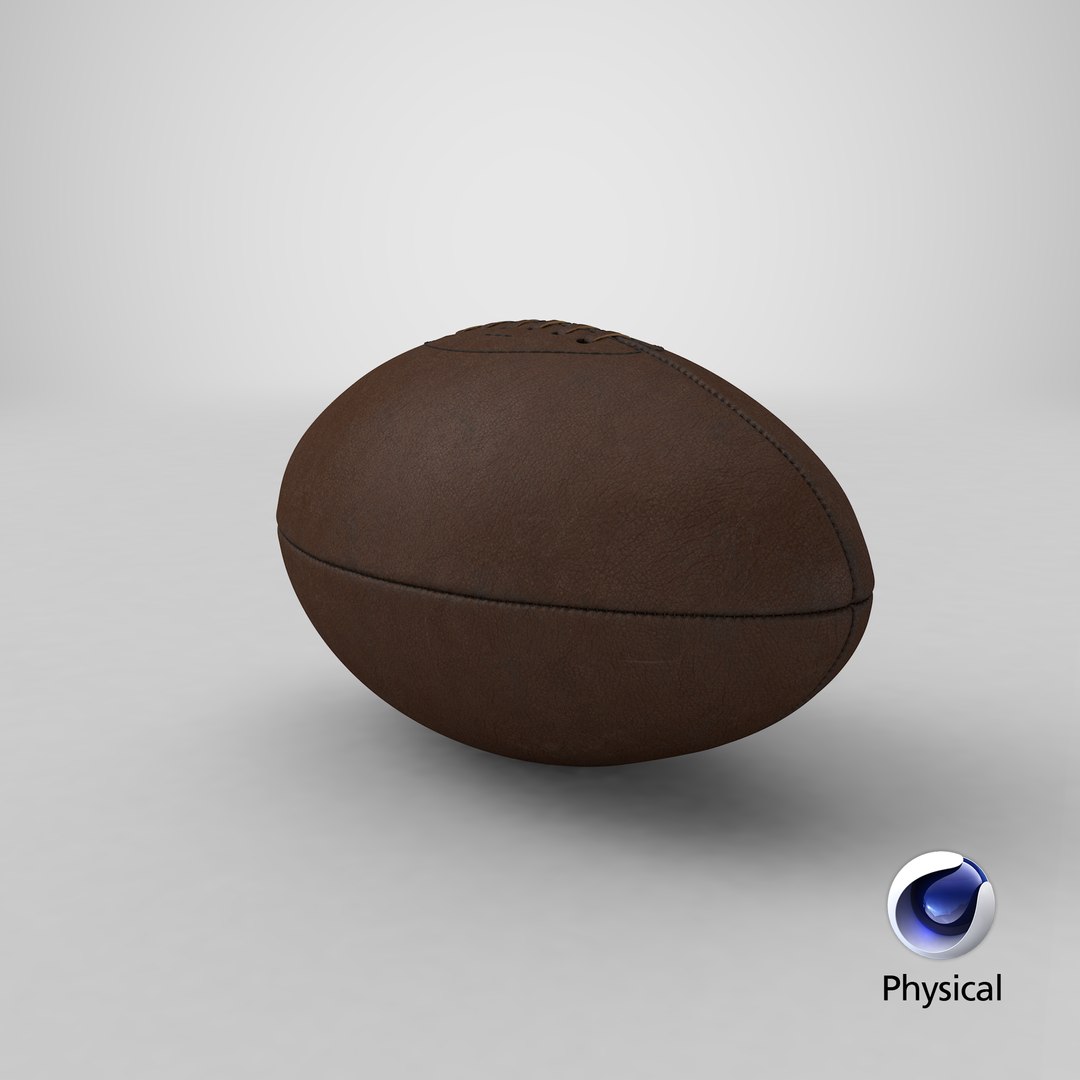 Leather Rugby Ball 8K PBR Textures 3D model - TurboSquid 1907710