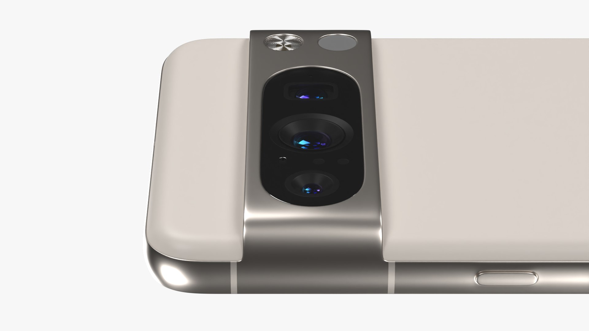 3D Google Pixel 8 Pro Porcelain - TurboSquid 2139360