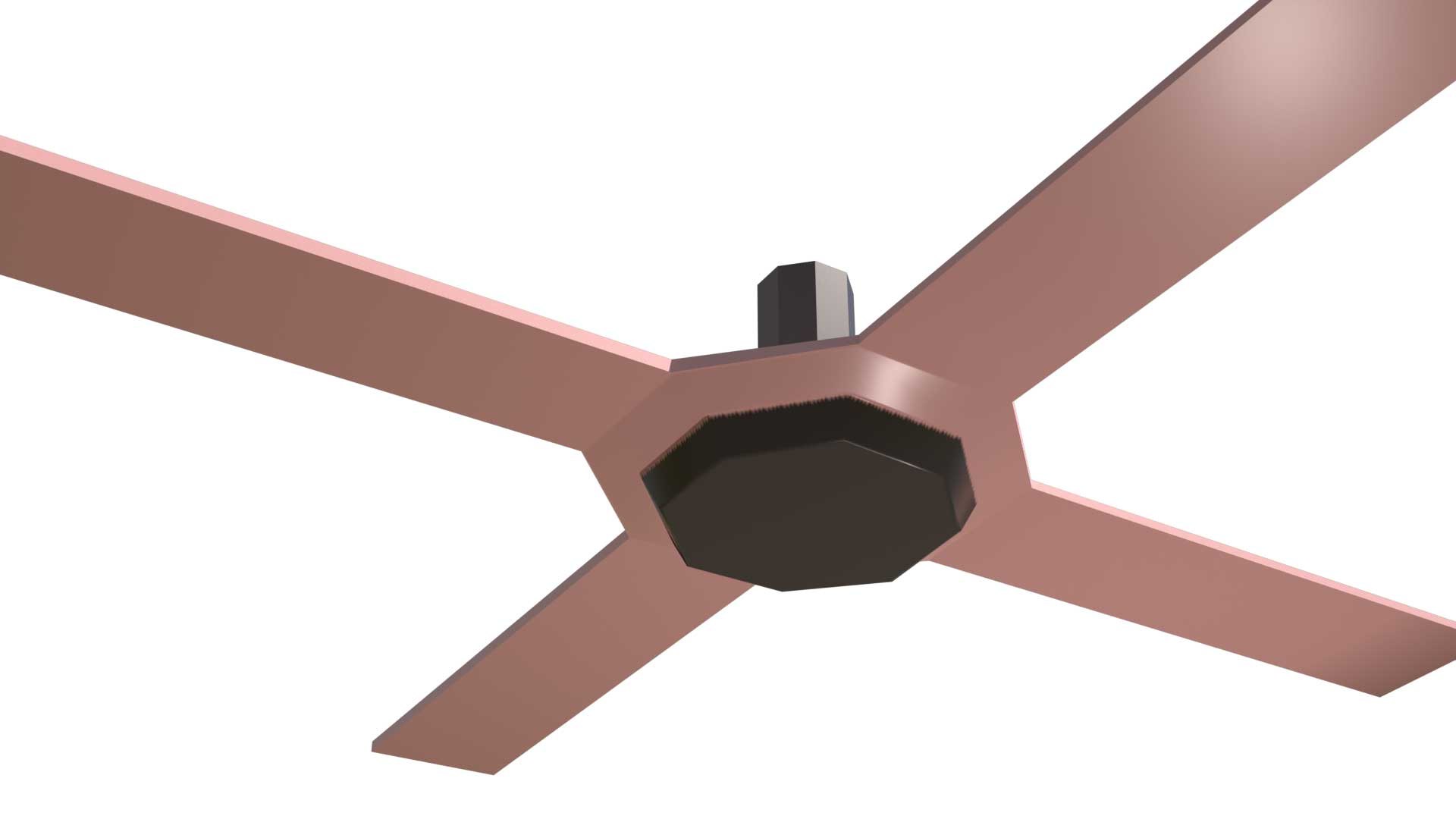3D Low Poly Ceiling Fan 3D Model - TurboSquid 2288581