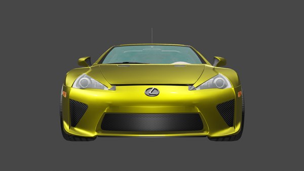 Lexus LFA 3D model - TurboSquid 1786087